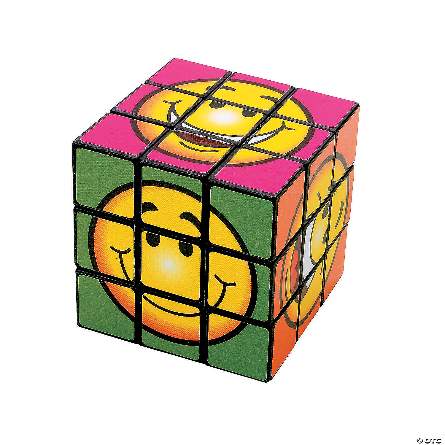 Mini Smile Face Puzzle Cubes