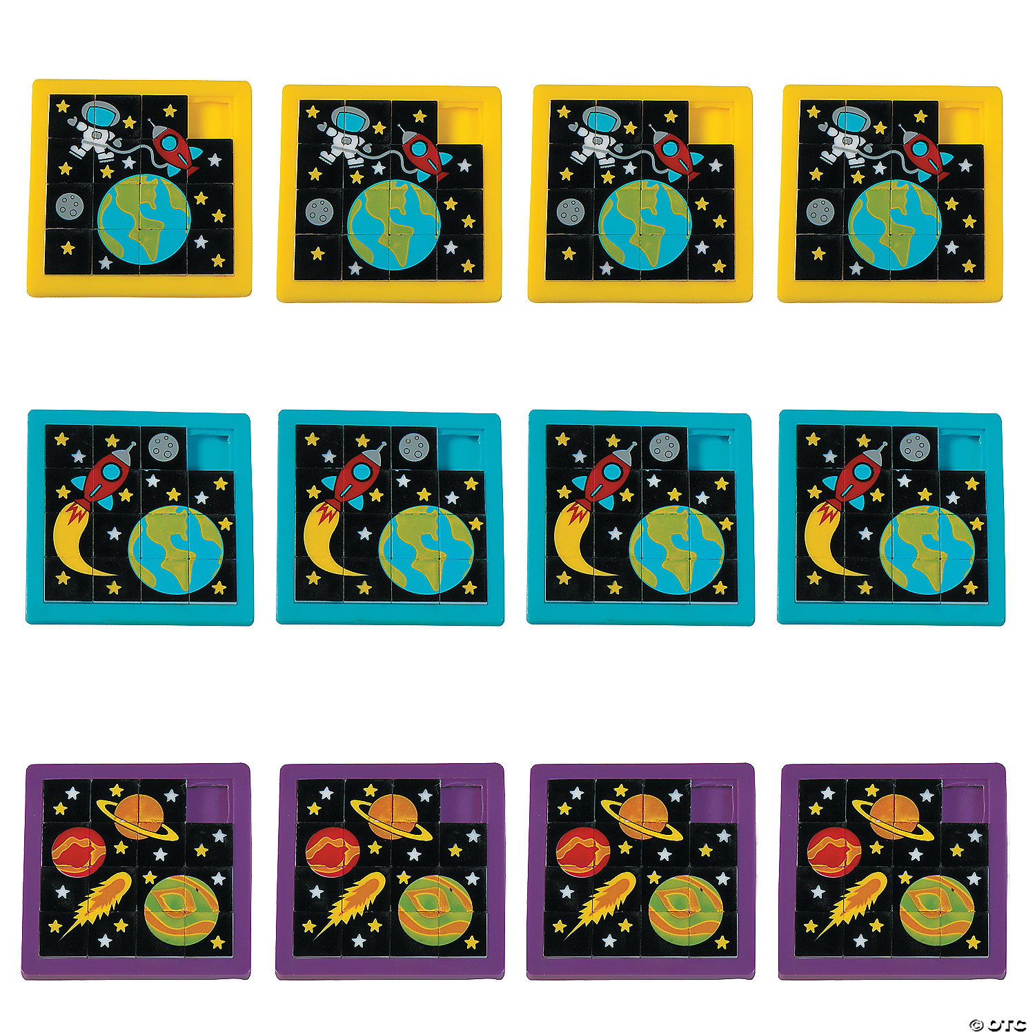 Mini Space Slide Puzzles