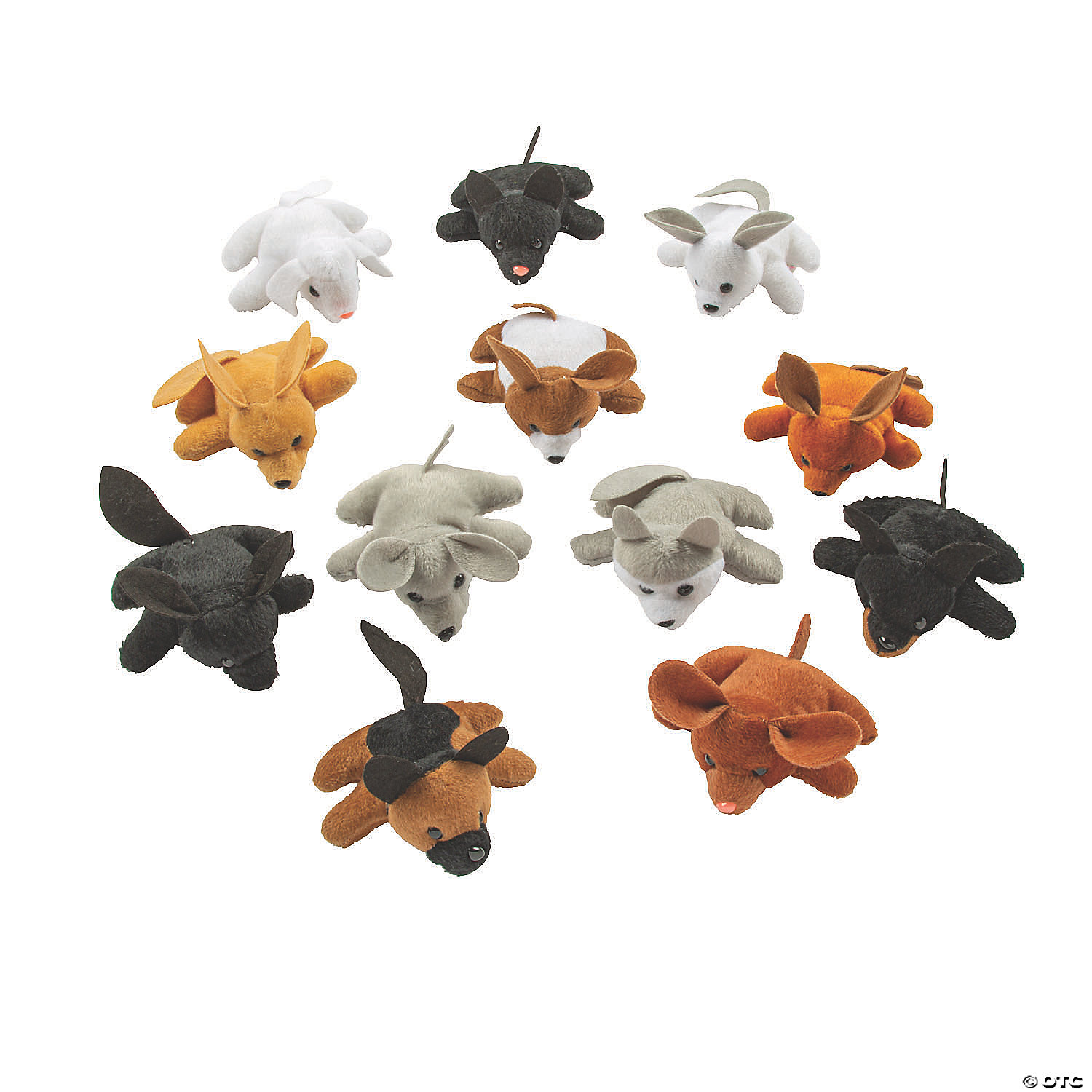 Mini Stuffed Dog Pound Collection - 24 Pc. | Oriental Trading