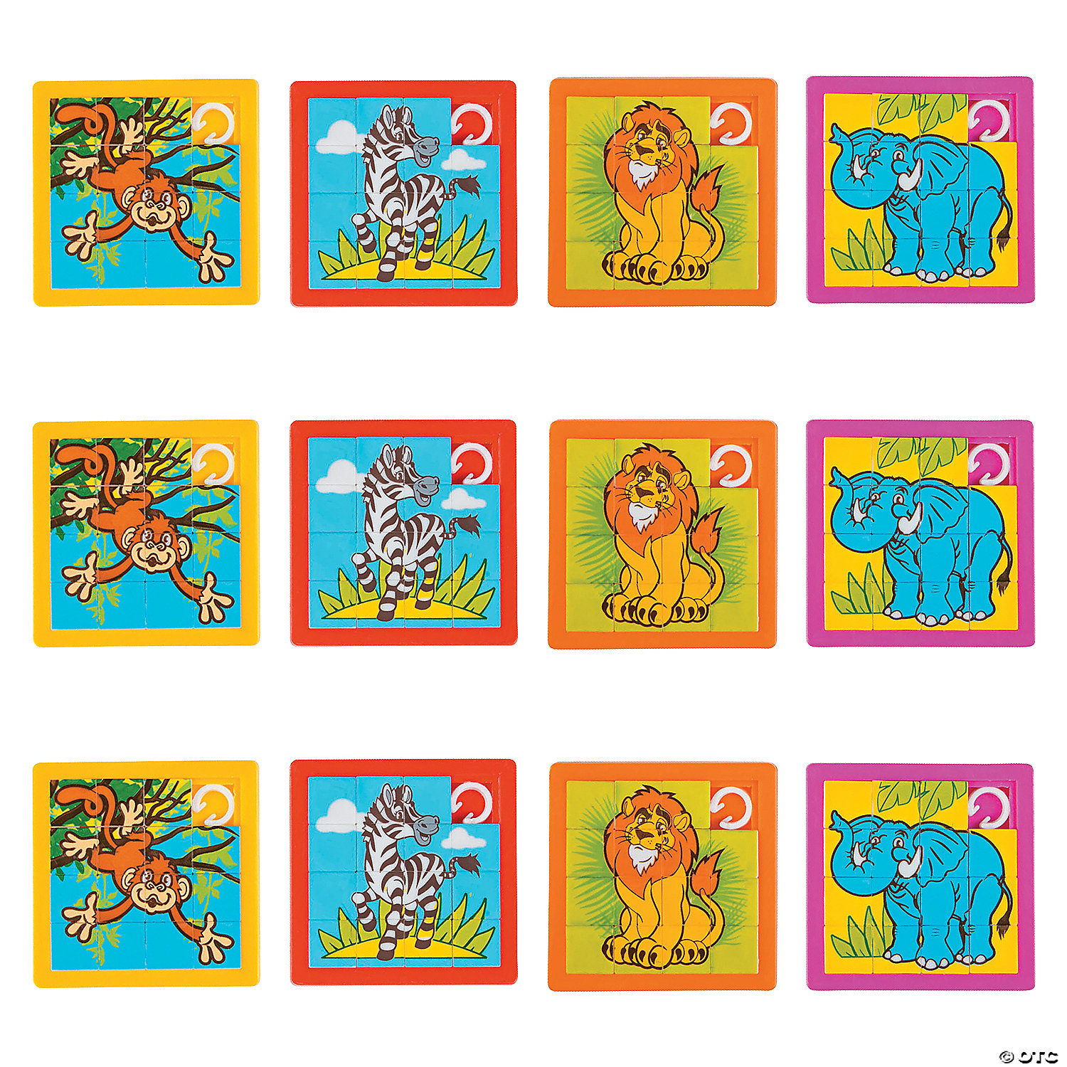 Mini Zoo Animal Slide Puzzles