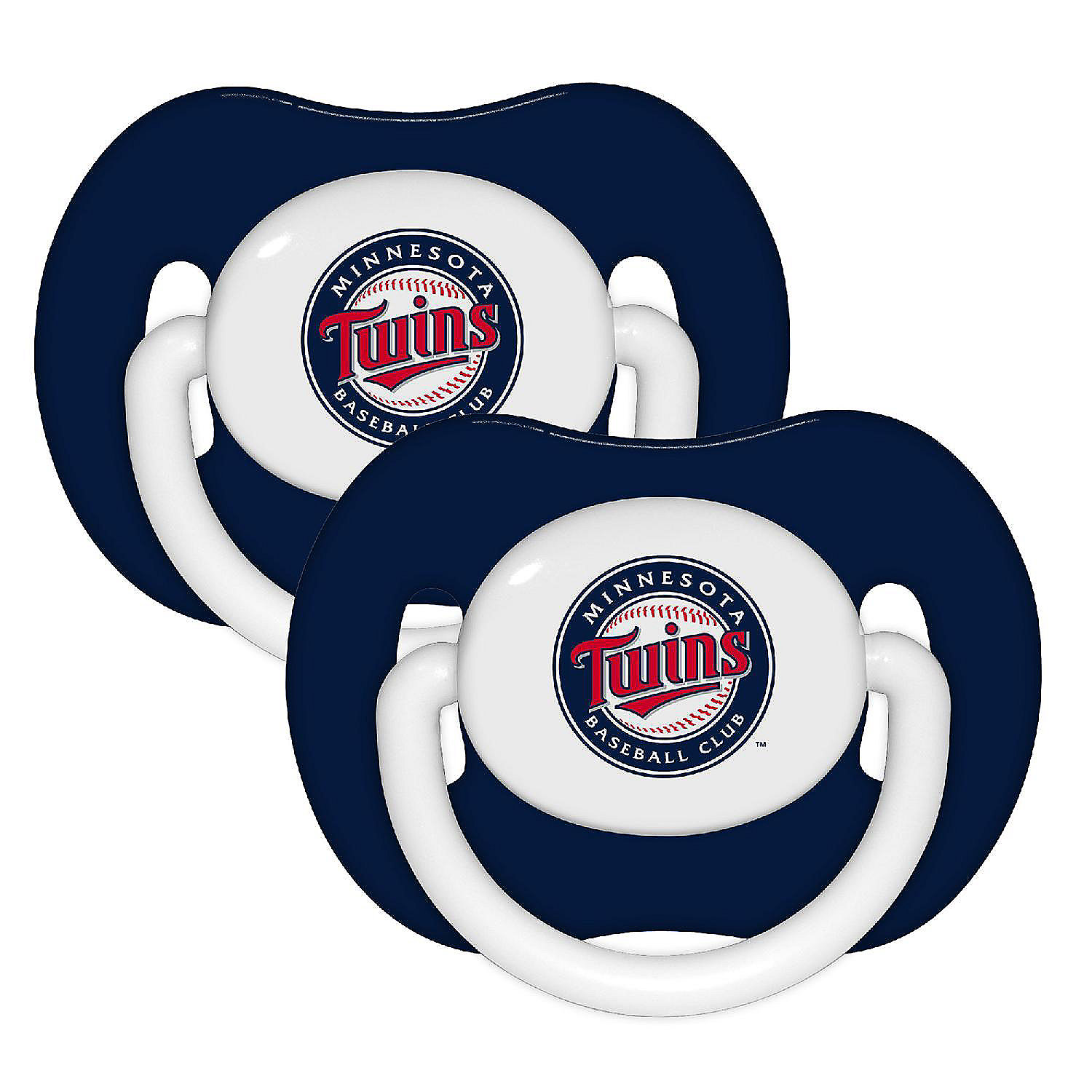 Minnesota Twins - Pacifier 2-Pack - Closed Shield | Oriental Trading