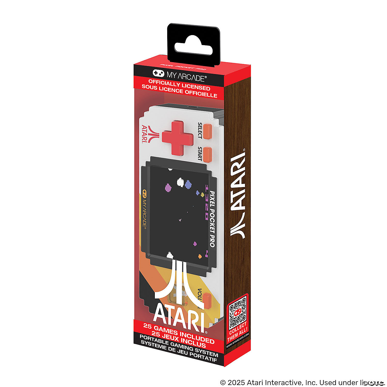 My Arcade® Atari® Classics Pixel Pocket Pro Retro Arcade System