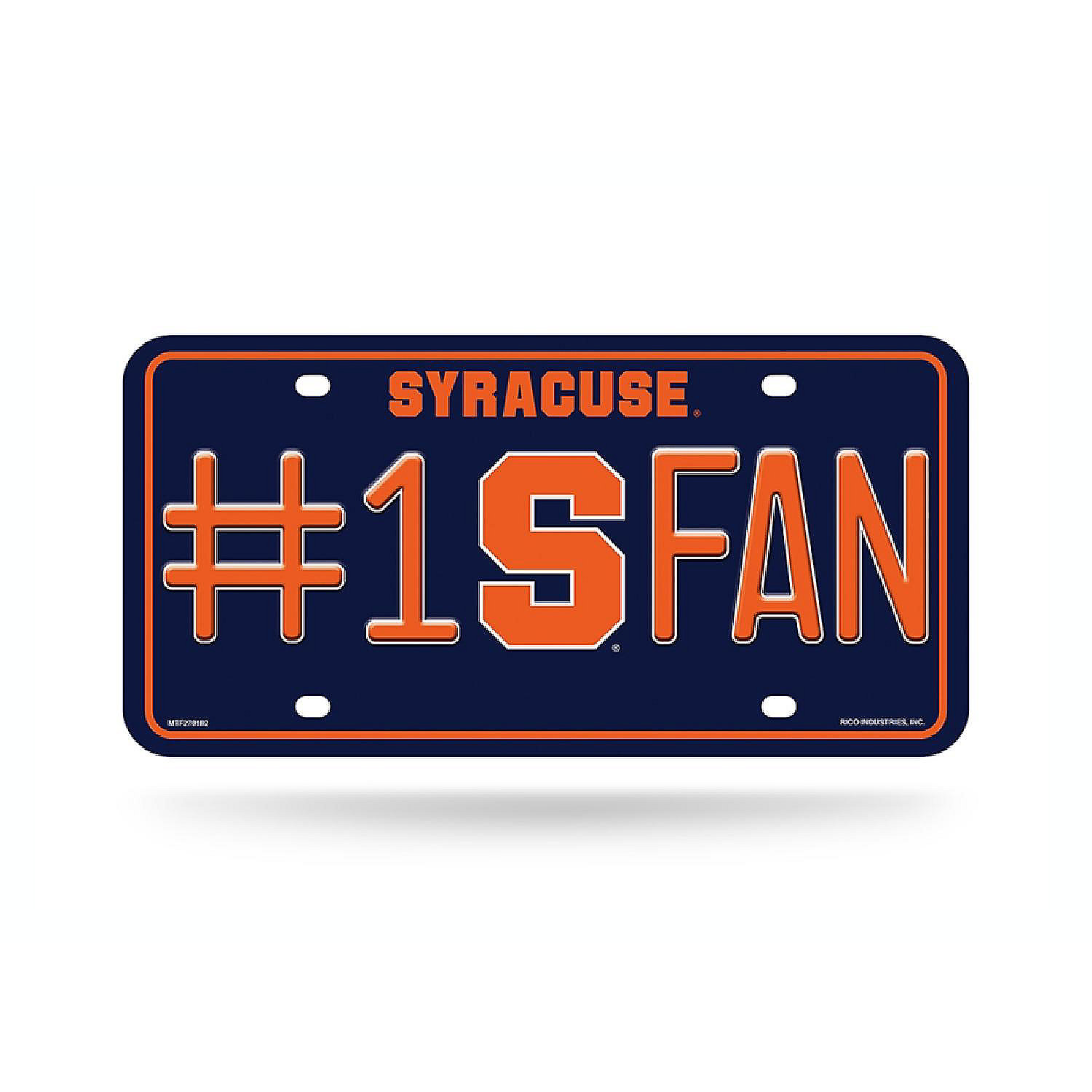 NCAA Syracuse University License Plate