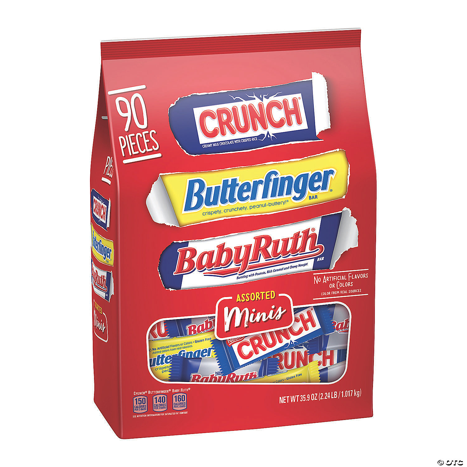 NESTLE Assorted Mini Chocolate Bars, 90-Pieces, 35.9 oz, 2 pack | Fun ...