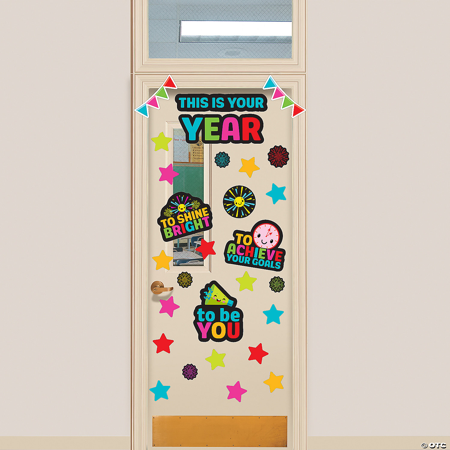 New Year's Door Decorating Kit - 45 Pc. | Oriental Trading