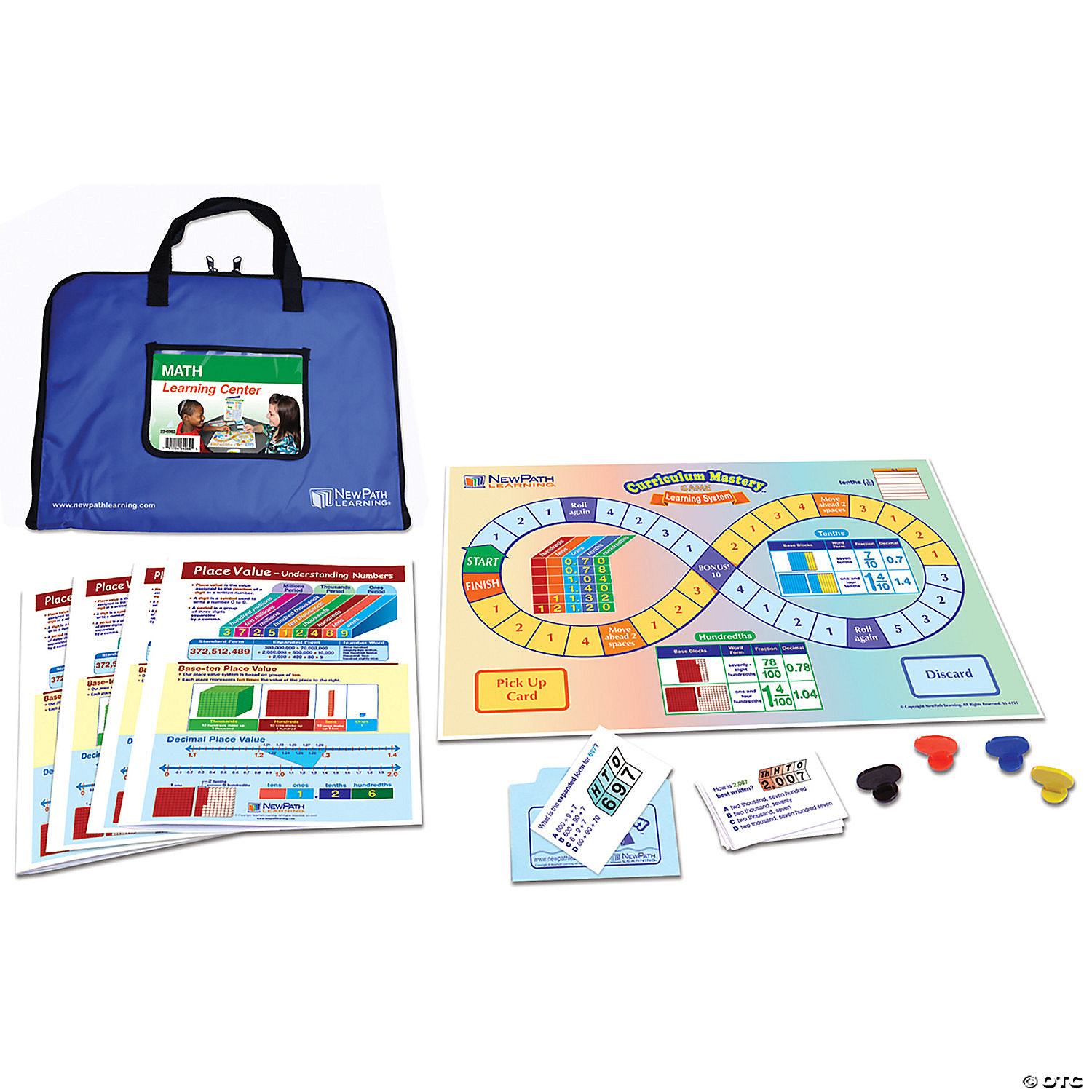 NewPath Learning Place Value - Understanding Numbers Learning Center, Grade 3-5 | Oriental Trading