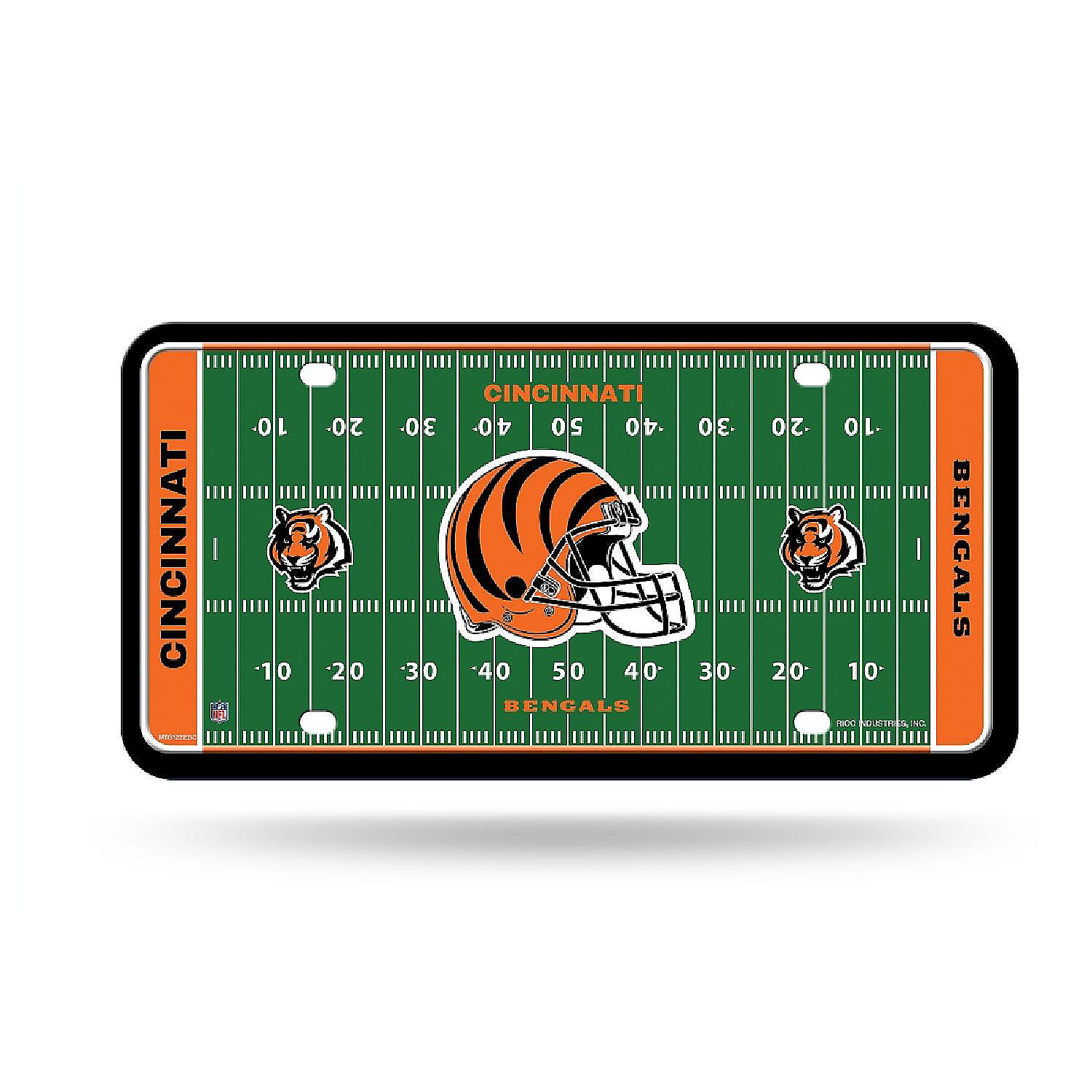 NFL Cincinnati Bengals Field License Plate