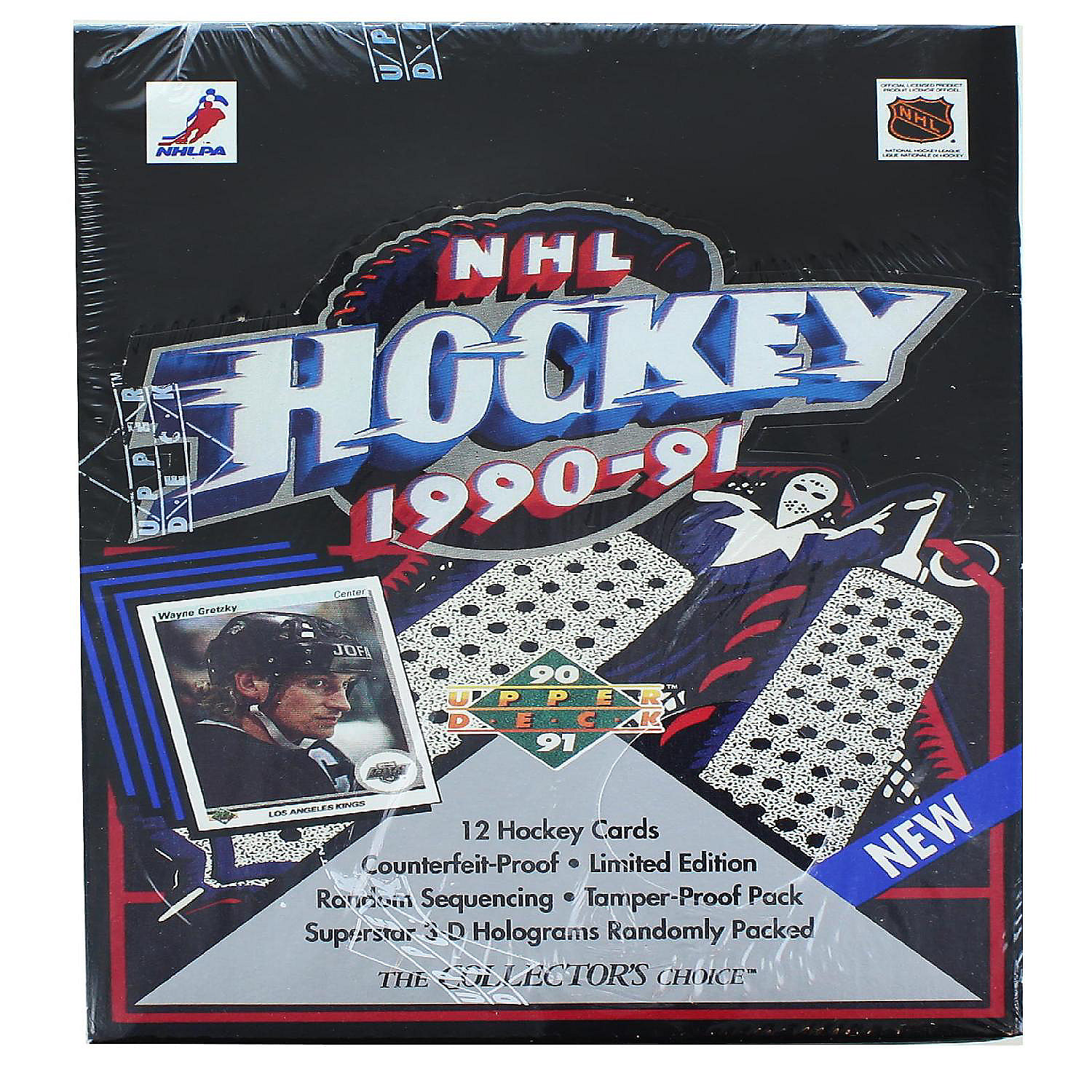 NHL 1990-91 Upper Deck Hockey Low Box 36 Packs | Oriental Trading