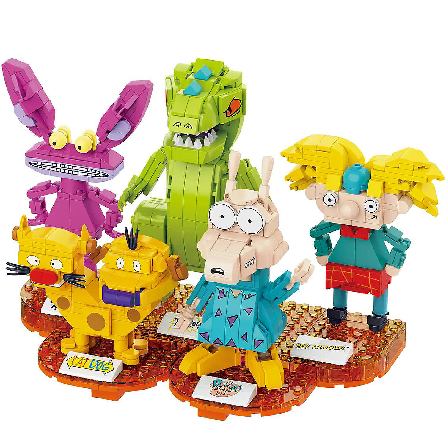 Nickelodeon Characters 833-Piece Brickcraft Building Set | Oriental Trading