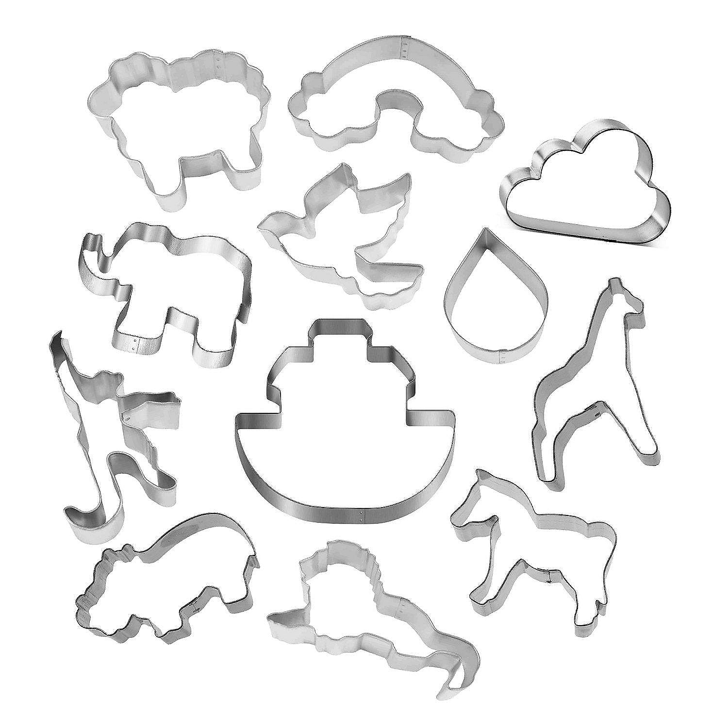 Noah's Ark 12 Piece Cookie Cutter Set | Oriental Trading