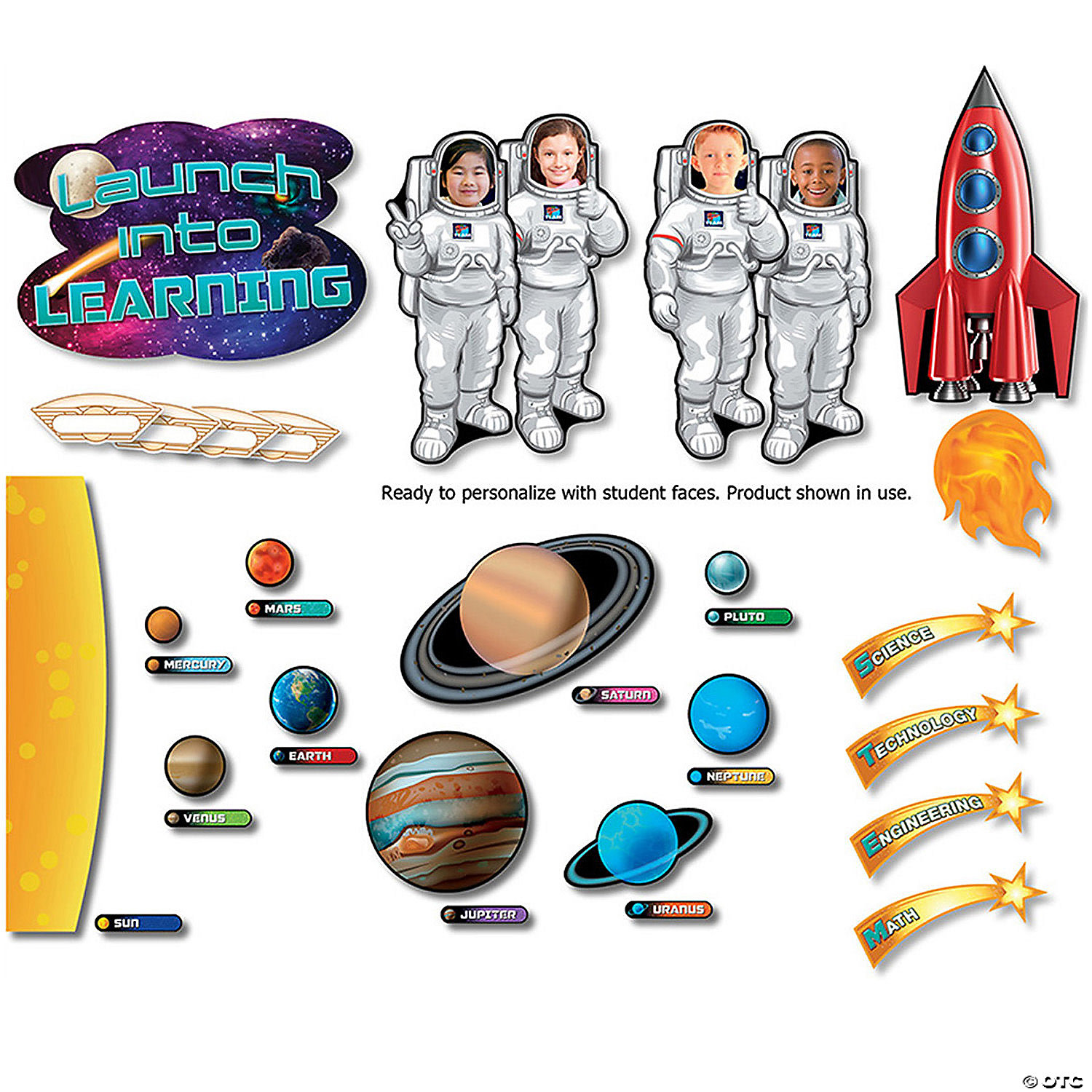 North Star Teacher Resources Launch Into Learning Bulletin Board Set ...