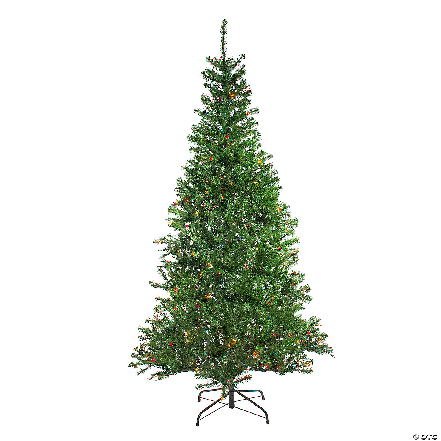 Northlight 7' Pre-Lit Medium Vail Spruce Artificial Christmas Tree ...