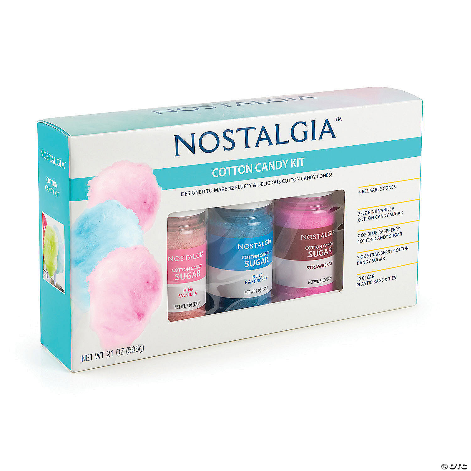 Nostalgia Cotton Candy Party Kit | Oriental Trading