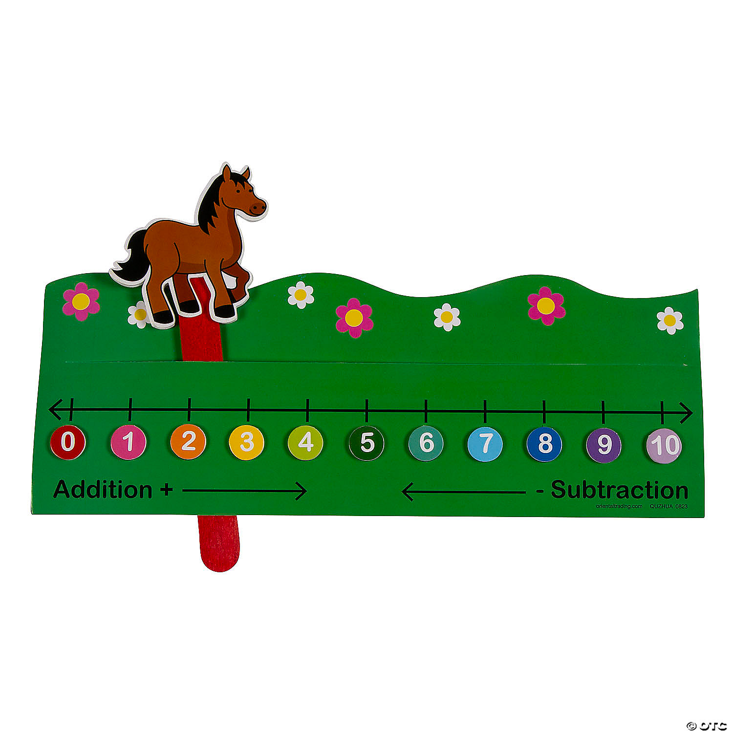 Number Line Educational Craft Kit - Makes 12 | Oriental Trading