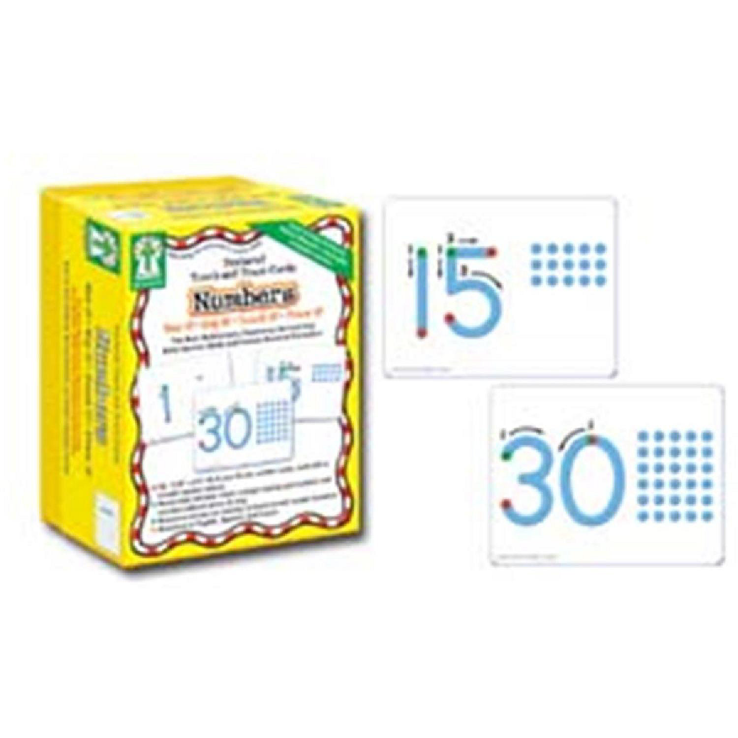 Numbers: Textured Touch and Trace Cards, Interactive Math Manipulatives ...