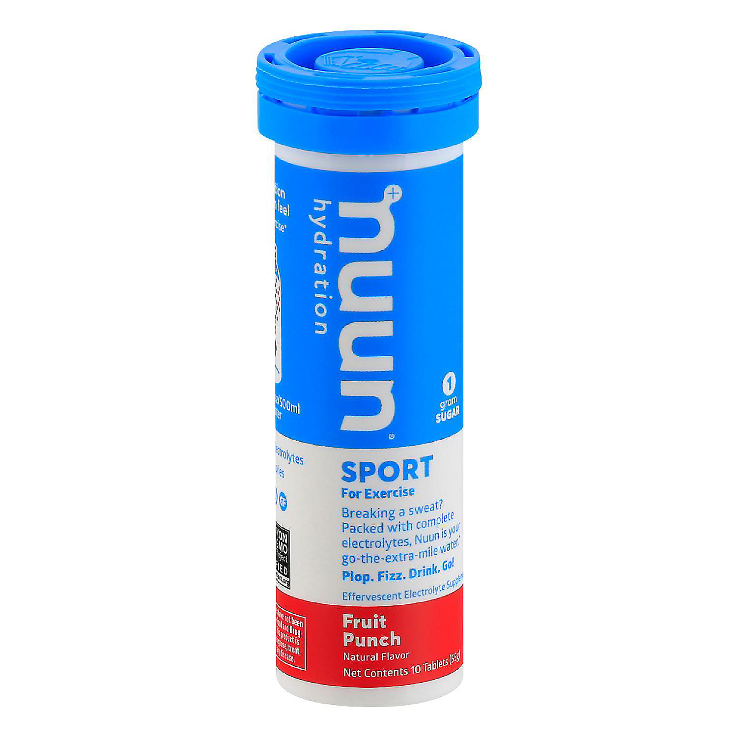 Nuun Hydration Drink Tab - Active - Fruit Punch - 10 Tablets (Pack of 8 ...