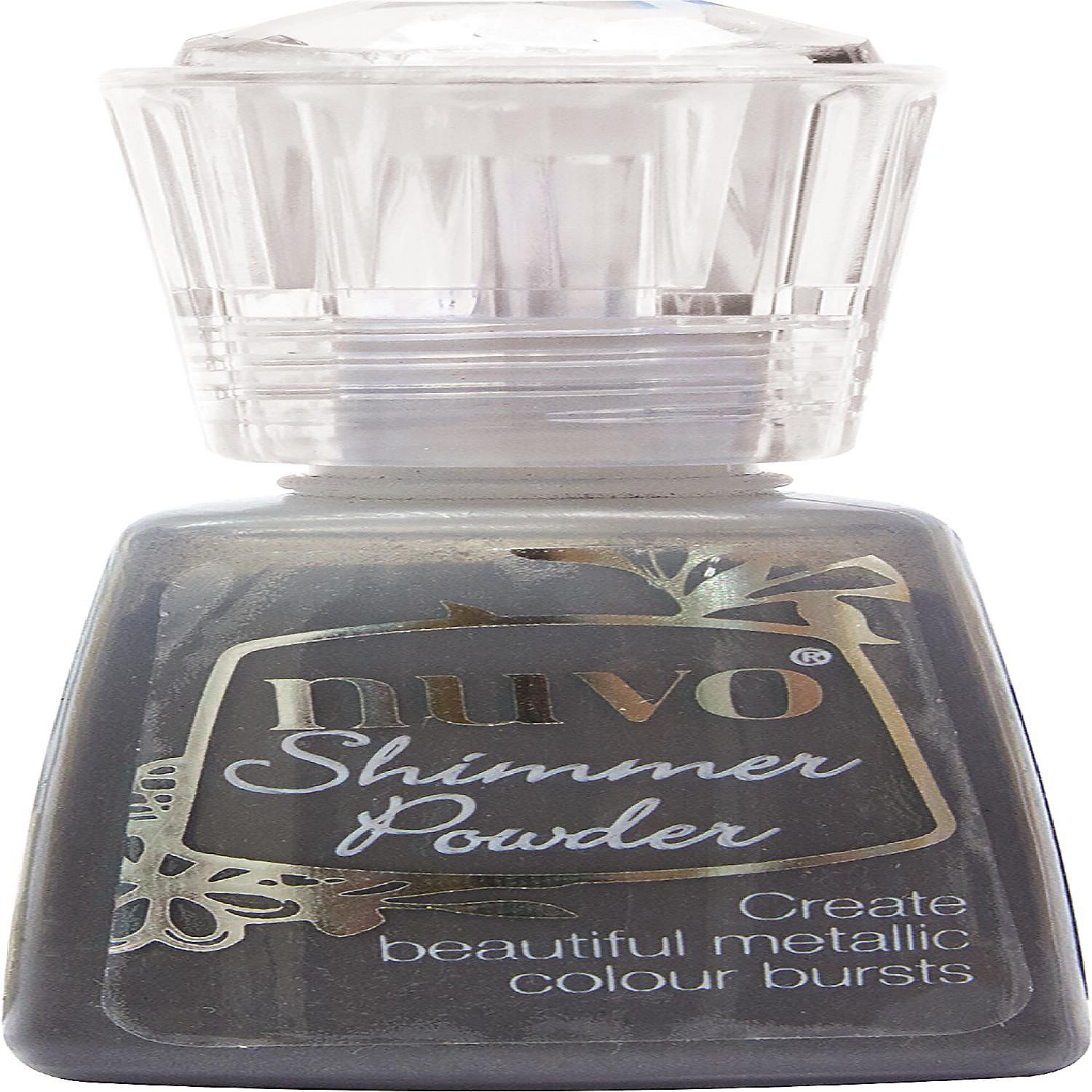 Nuvo Shimmer Powder-Storm Cloud | Oriental Trading