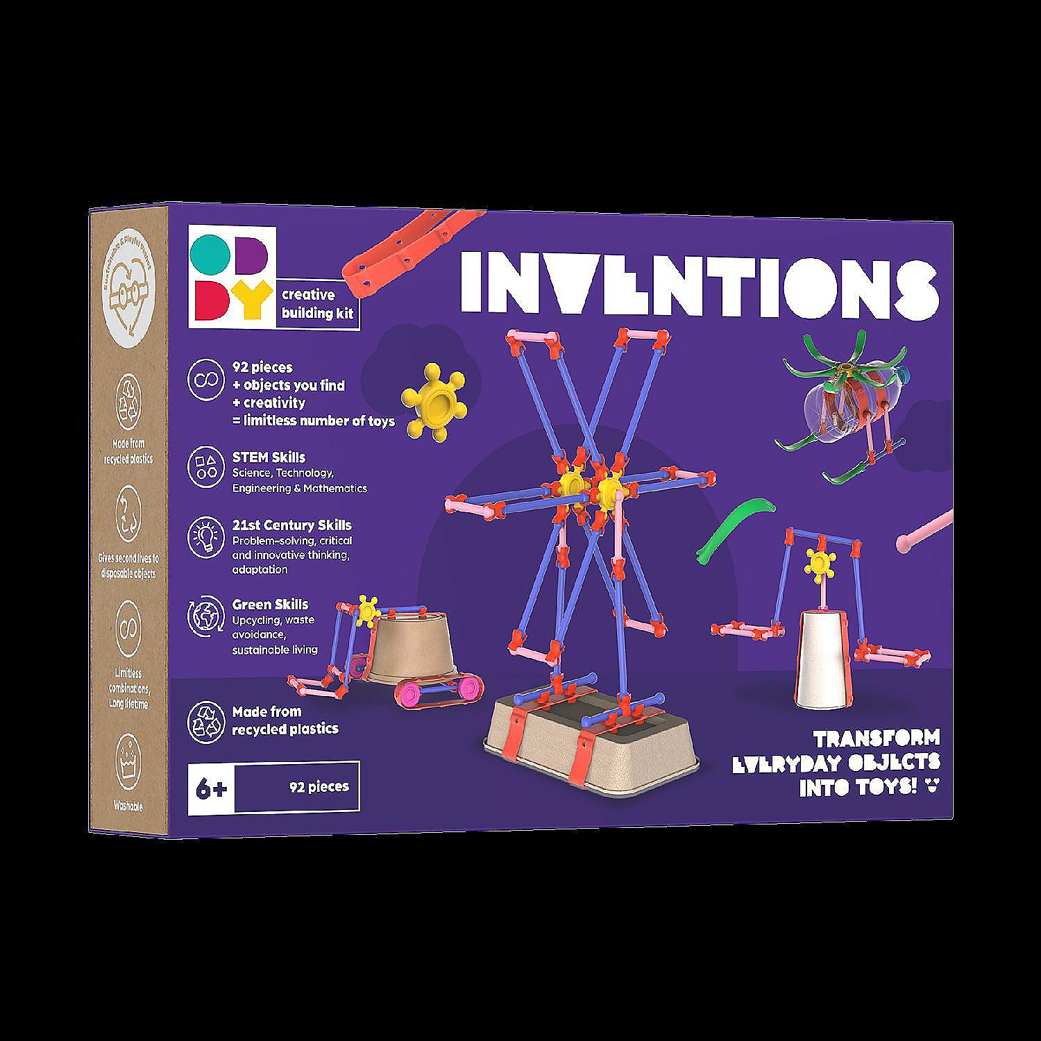 Oddy Inventions Creative Play Building Kit | Oriental Trading