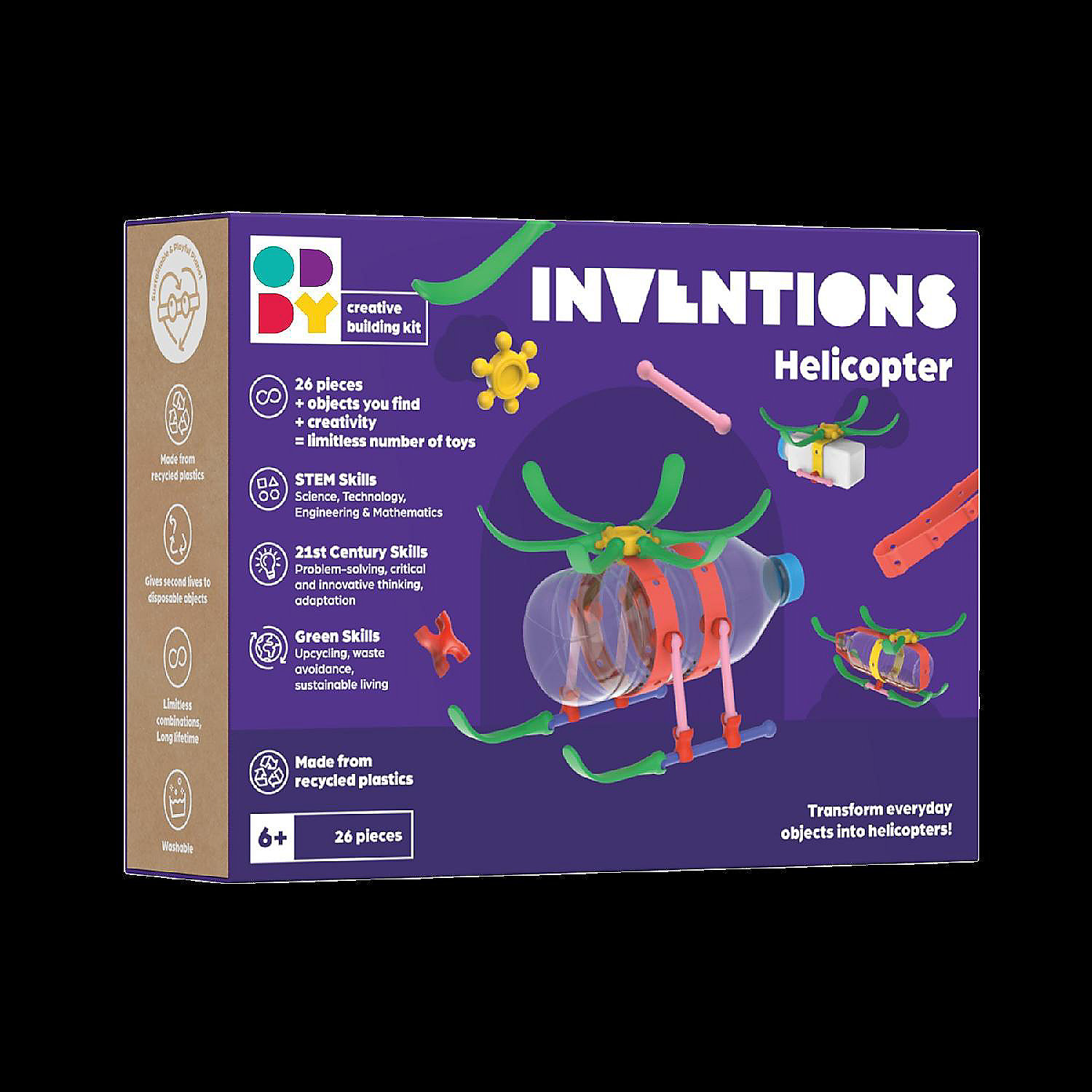 Oddy Inventions Helicopter Building Kit | Oriental Trading