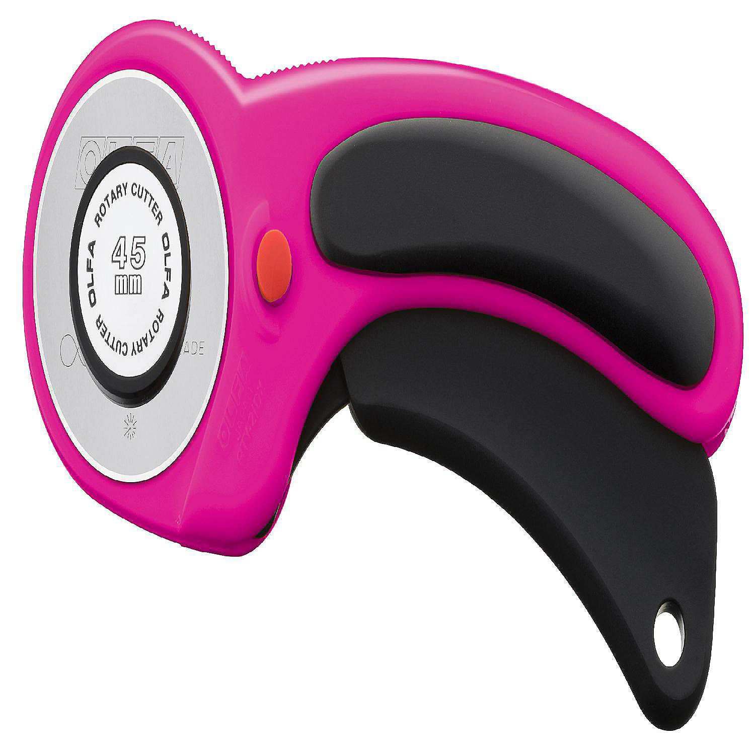 Olfa Ergonomic Rotary Cutter 45mm-Magenta | Oriental Trading