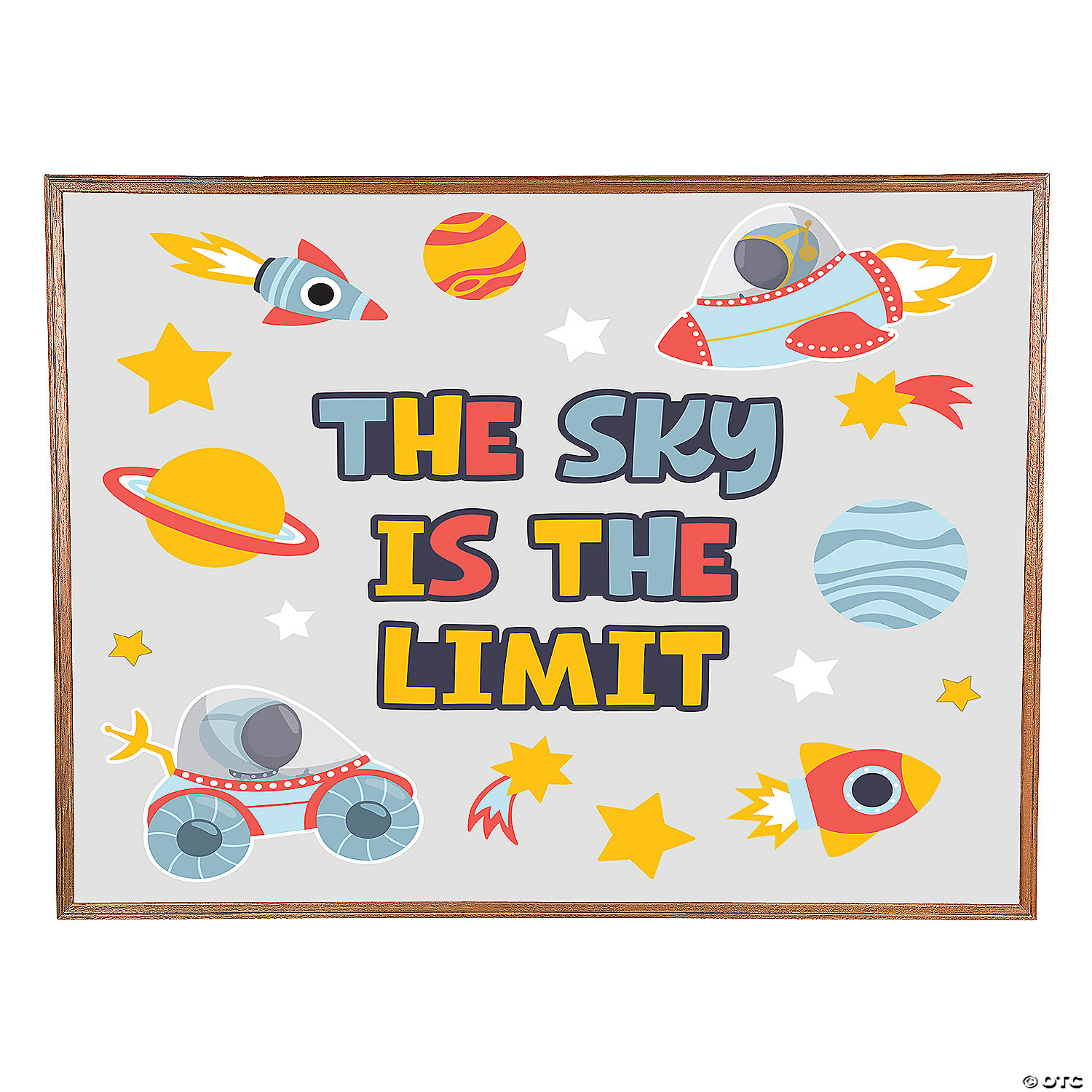 Outer Space Classroom Bulletin Board Set - 61 Pc. | Oriental Trading