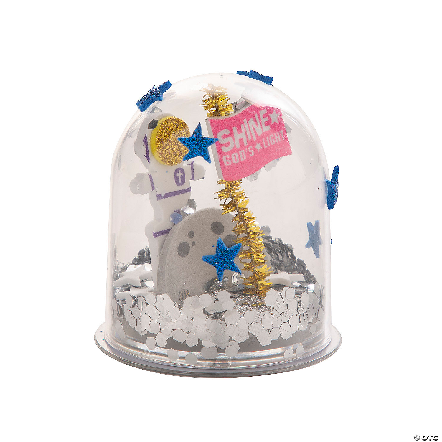 Outer Space VBS Glitter Snow Globe Craft Kit