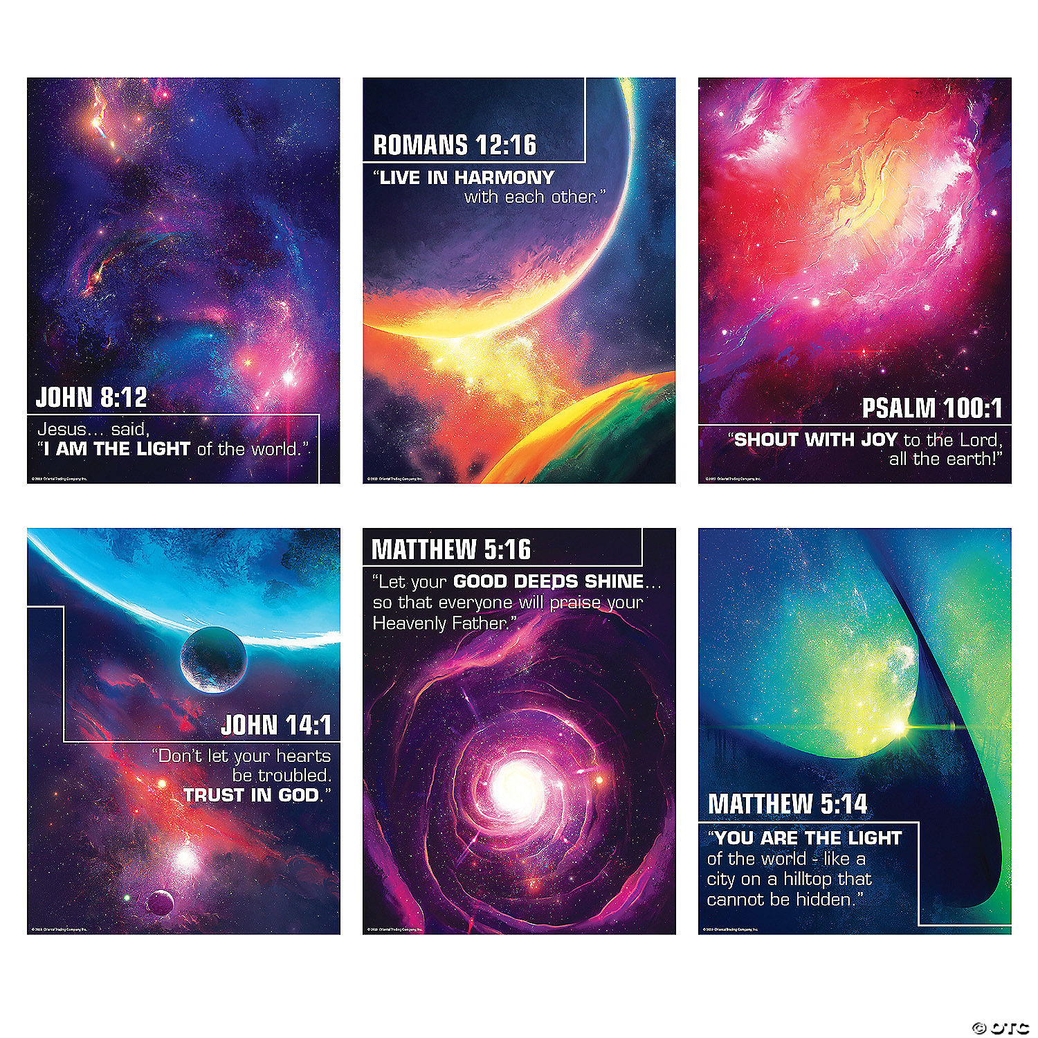 Outer Space VBS Posters - 6 Pc. - Discontinued
