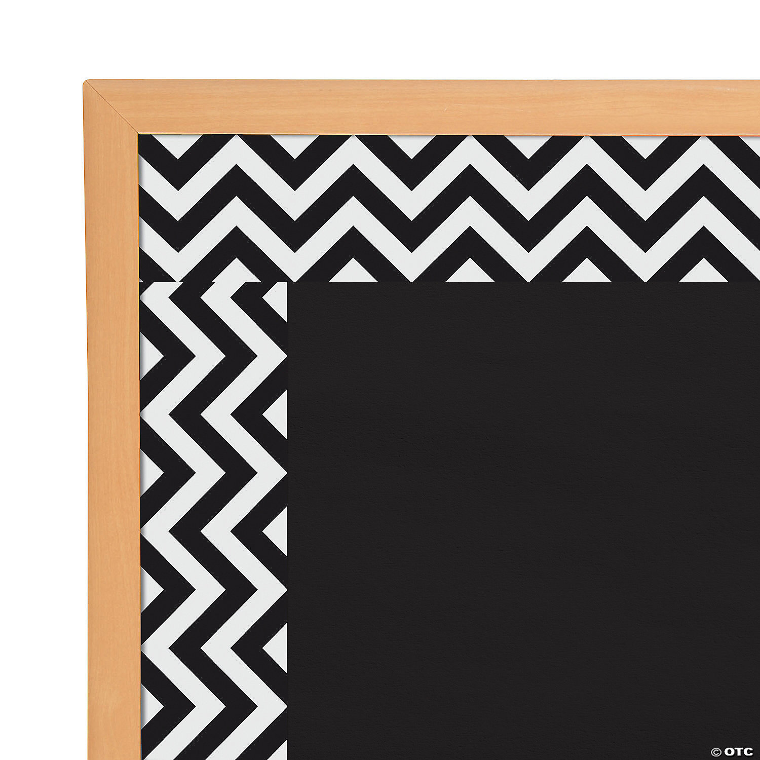 Paper Black Chevron Bulletin Board Borders | Fun Express