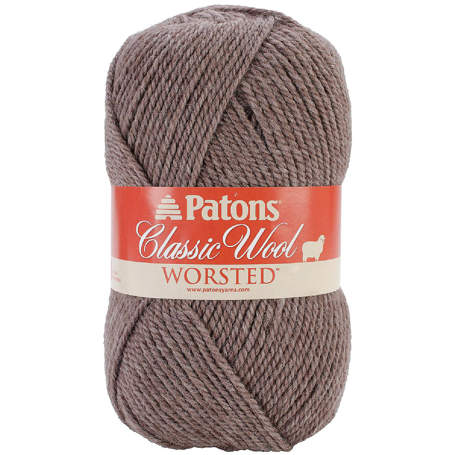Patons Classic Wool Yarn-Heath Heather | Oriental Trading