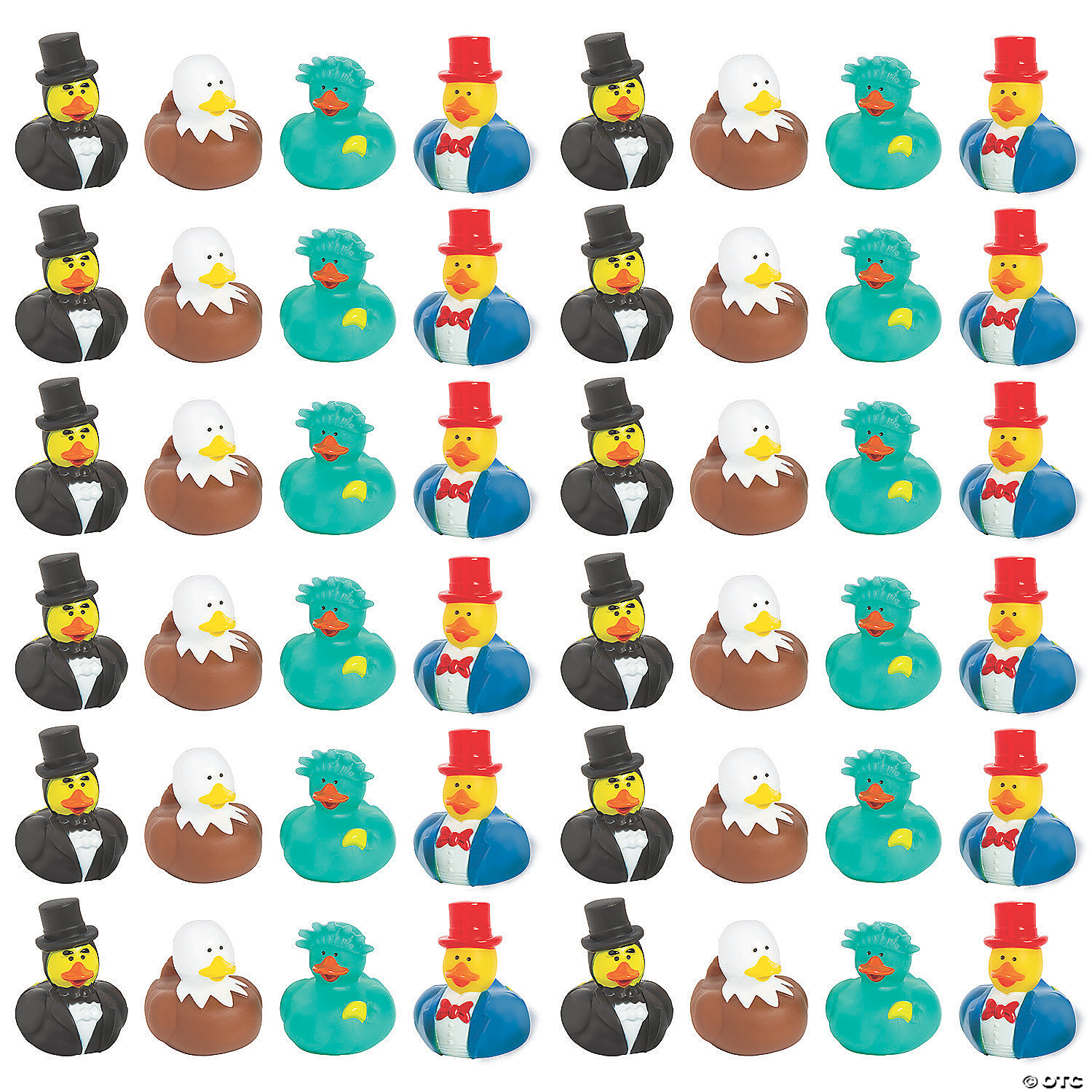 Patriotic Icon Rubber Ducks
