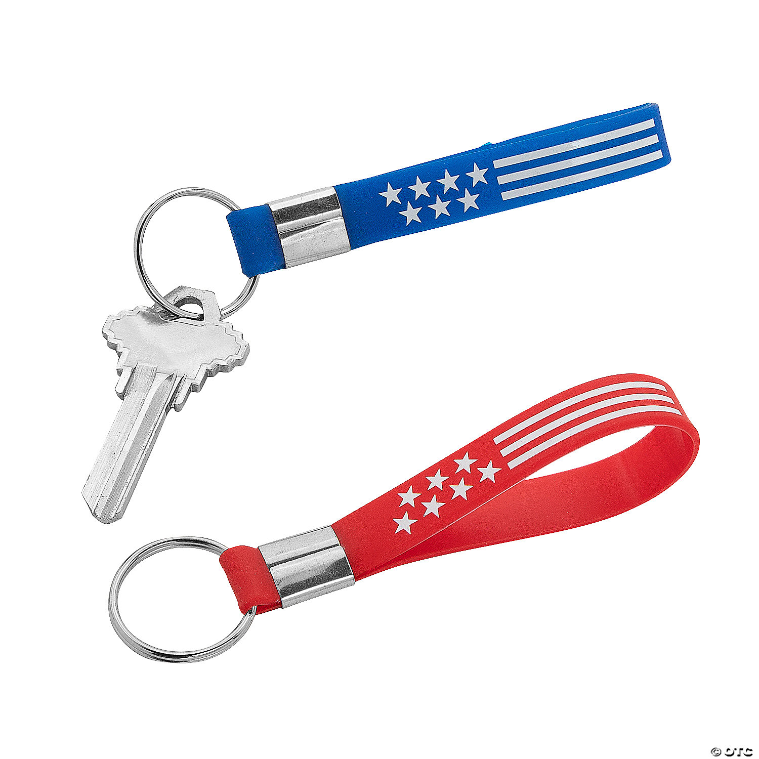 Patriotic Keychains - 12 Pc. | Oriental Trading