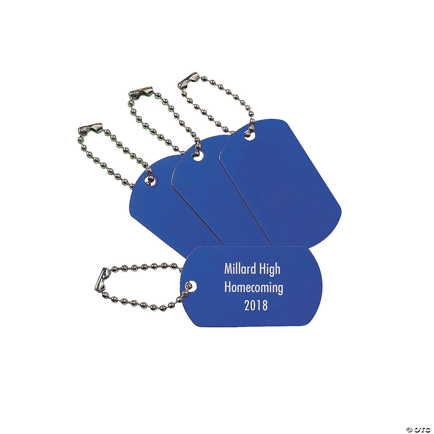 Personalized Dog Tag Keychains | Oriental Trading