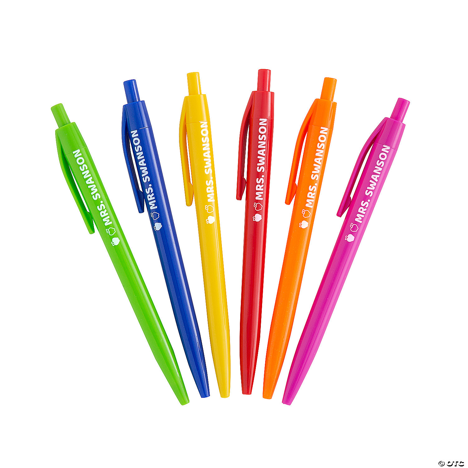 Personalized Teacher Name Retractable Pens | Fun Express