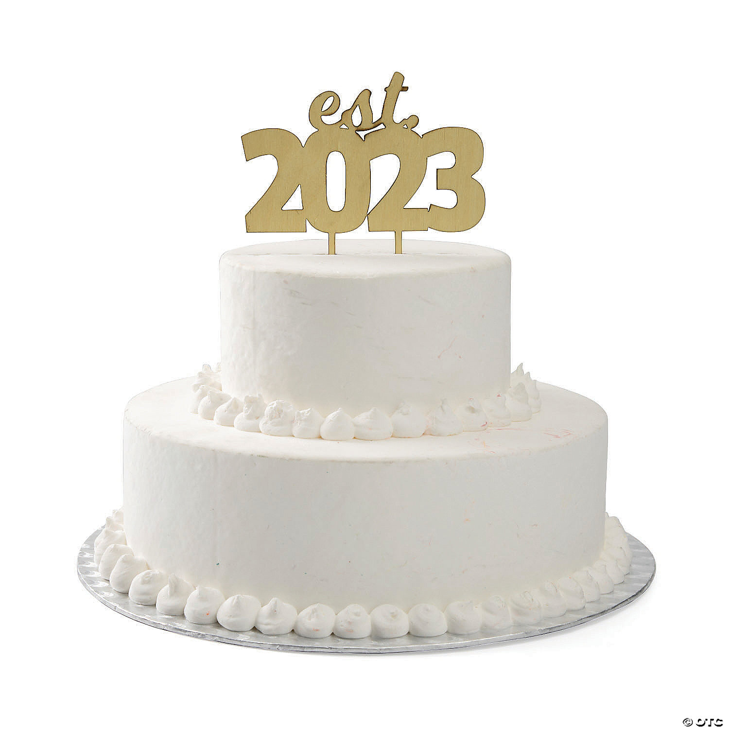 Personalized Year Cutout Cake Topper - Discontinued