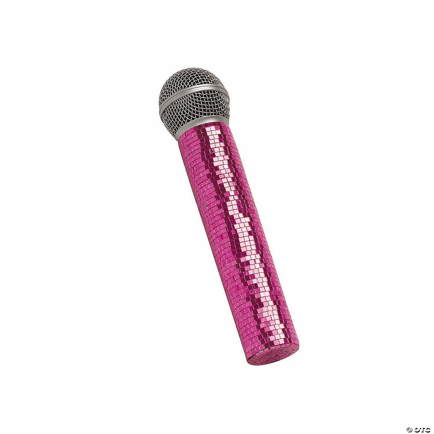 Pink Mirror Microphone Costume Accessory | Oriental Trading