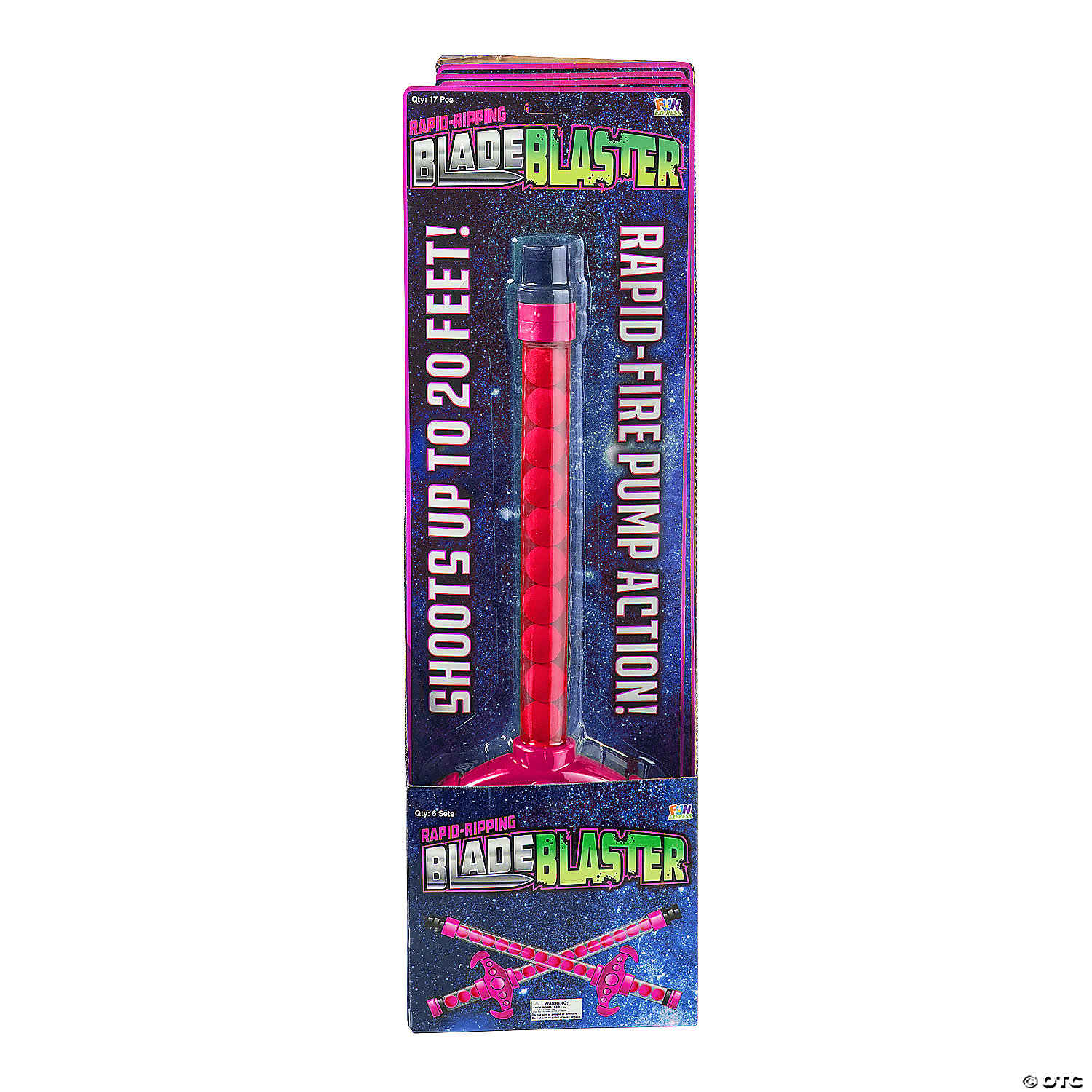Pink Rapid Ripping Blade Blaster | Fun Express