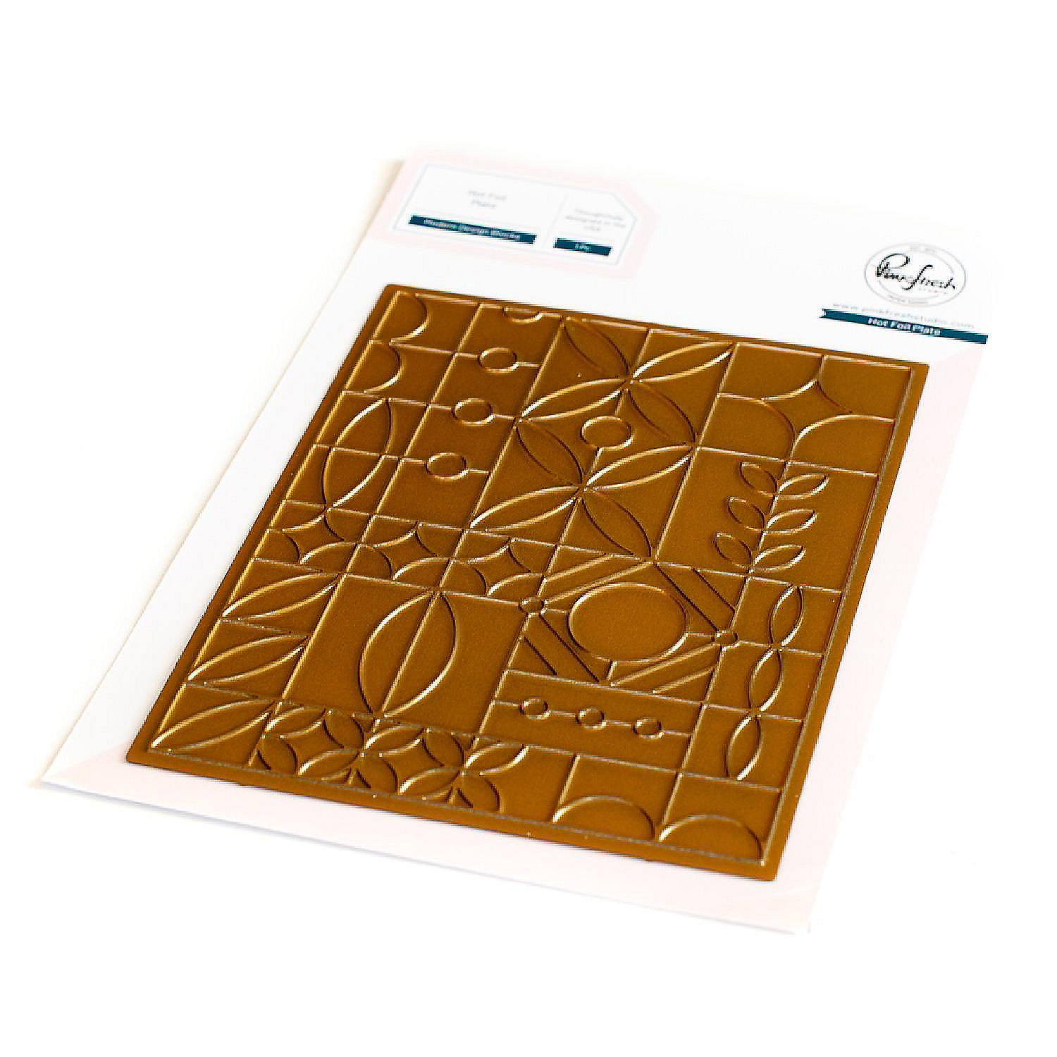 Pinkfresh Studio Hot Foil Plate-Modern Design Blocks | Oriental Trading