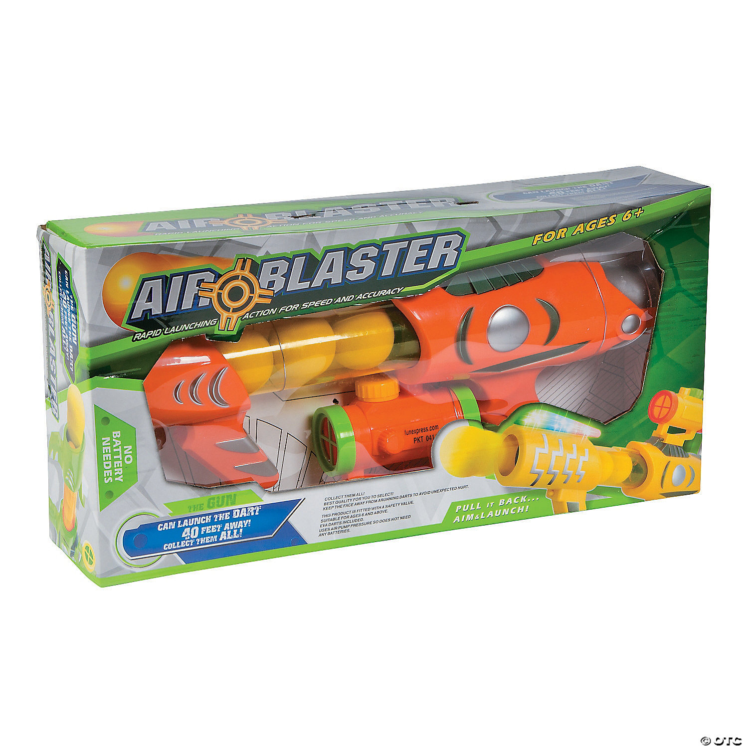 Air Bazooka Gun Air Blaster Manual Soft Bullet Toy Gun – TOYBOX