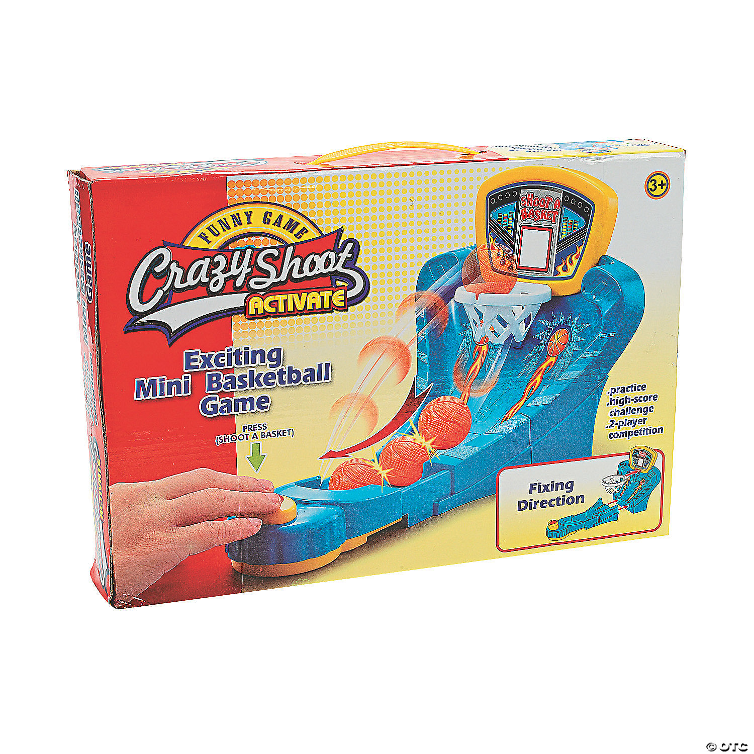 Plastic Crazy Shoot Basketball Game