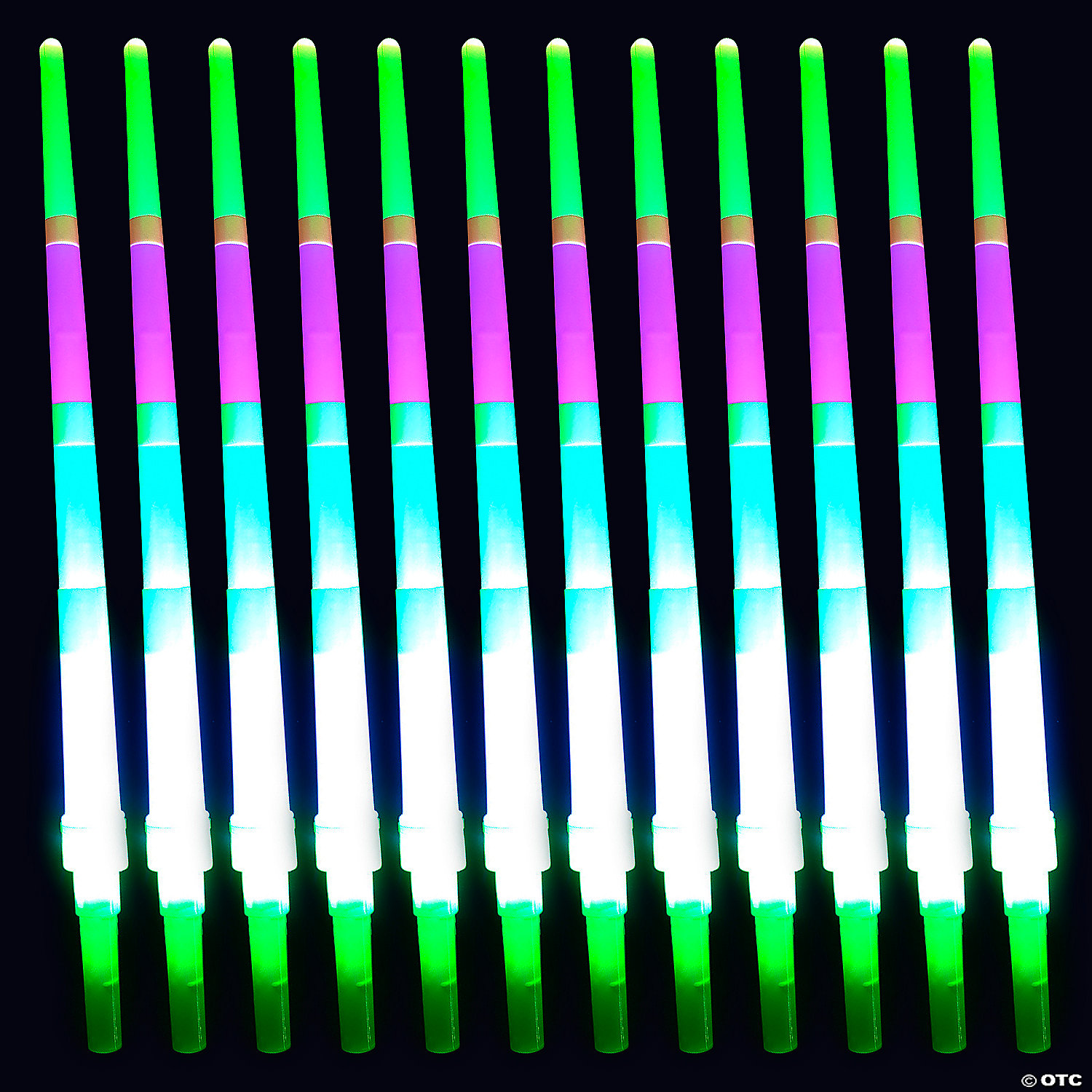 Plastic Light-Up Expanding Swords