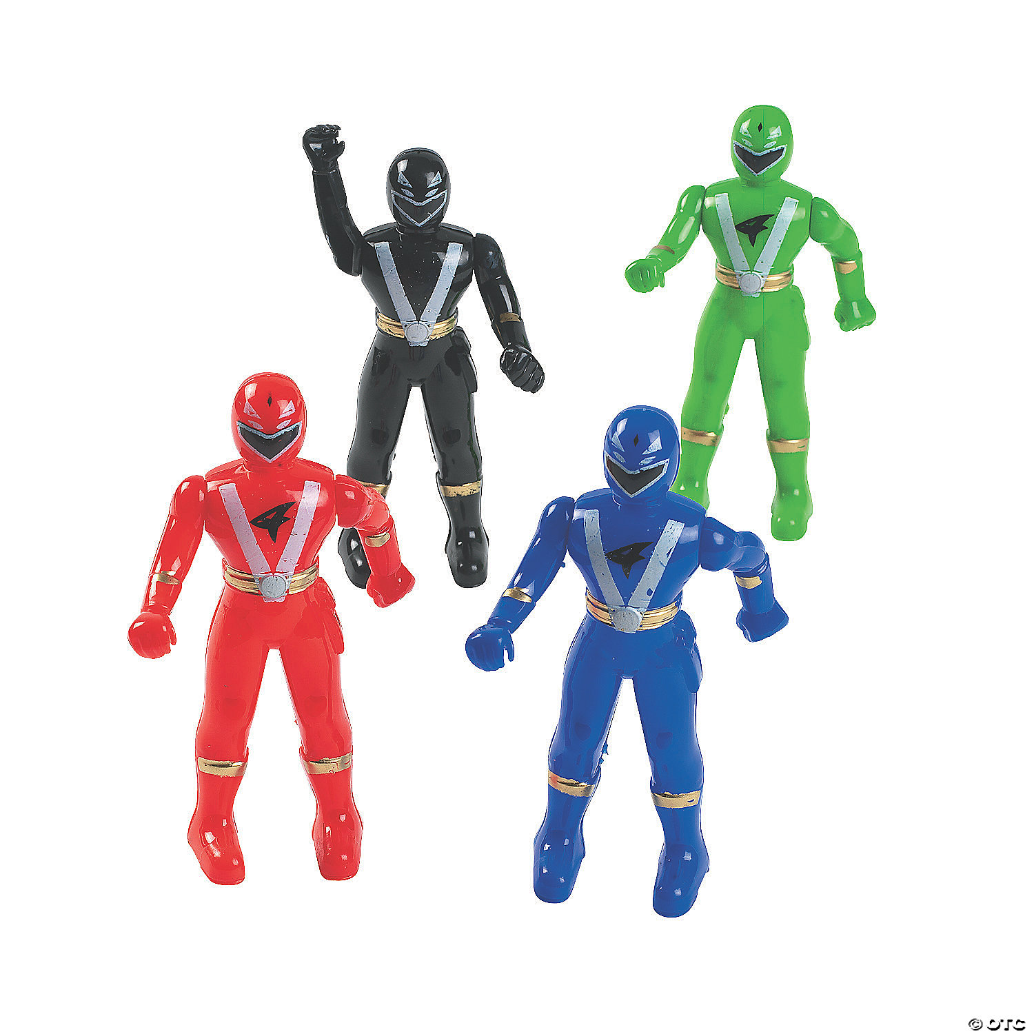Plastic Superhero Characters