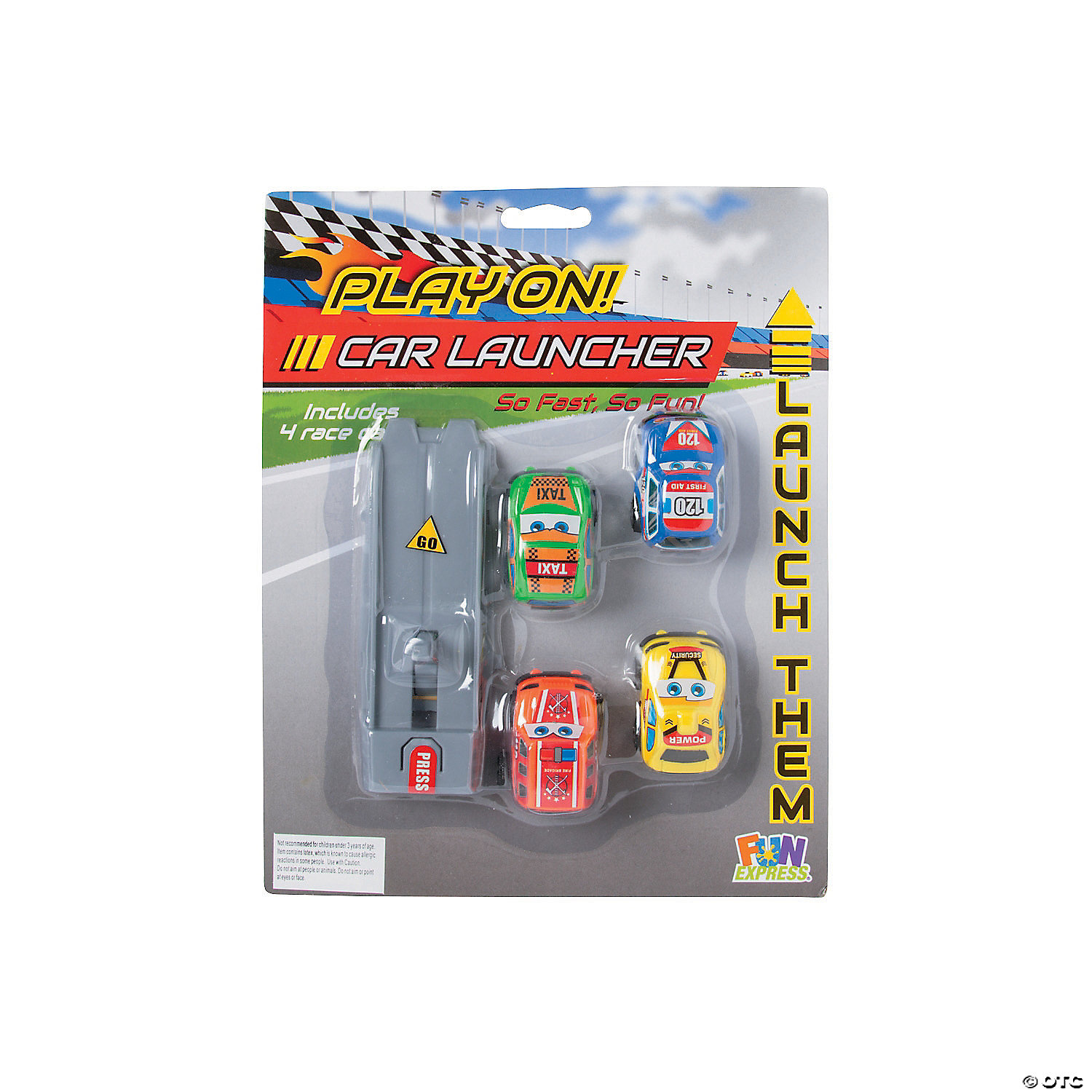 Play On! Spring Launch Car Sets