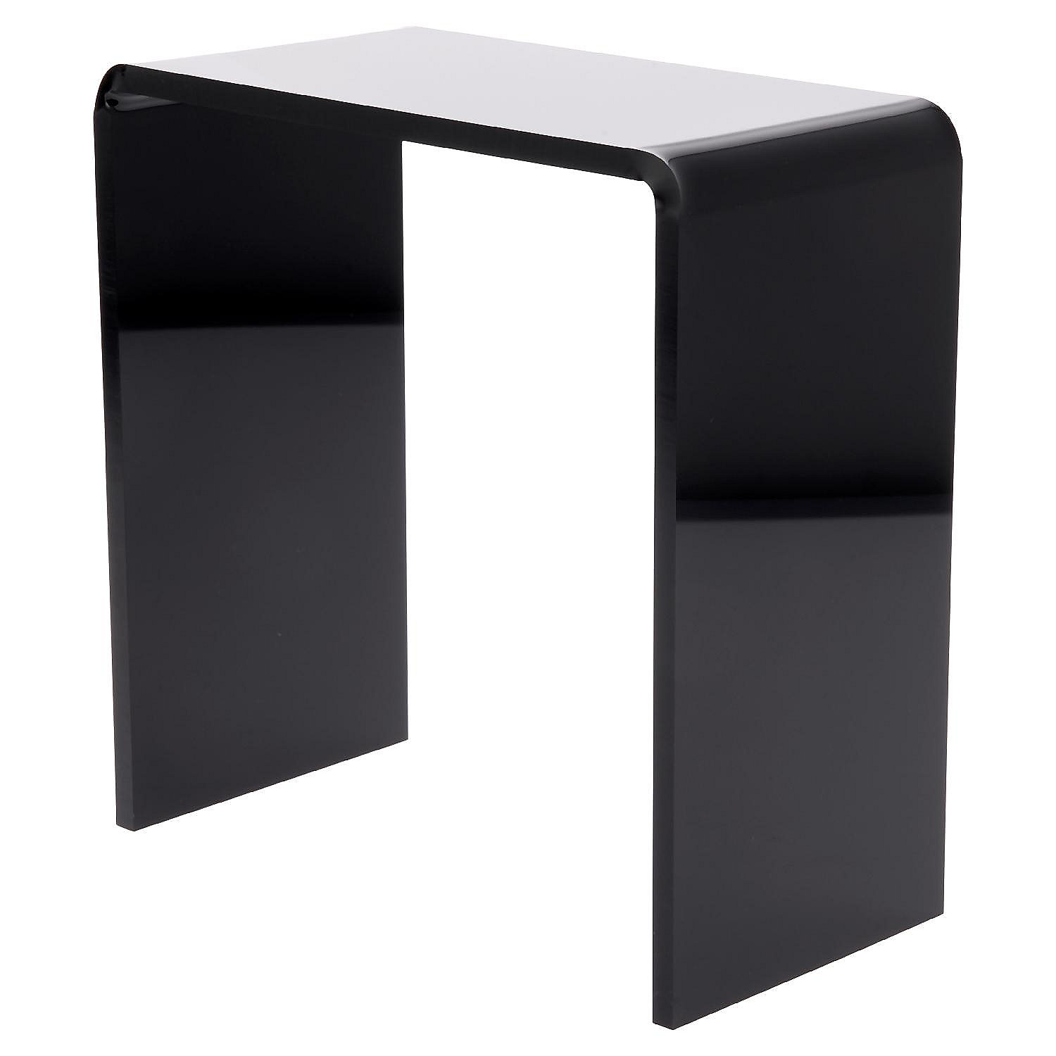 Plymor Black Acrylic Vertical Rectangular Display Riser, 10" H x 10" W ...