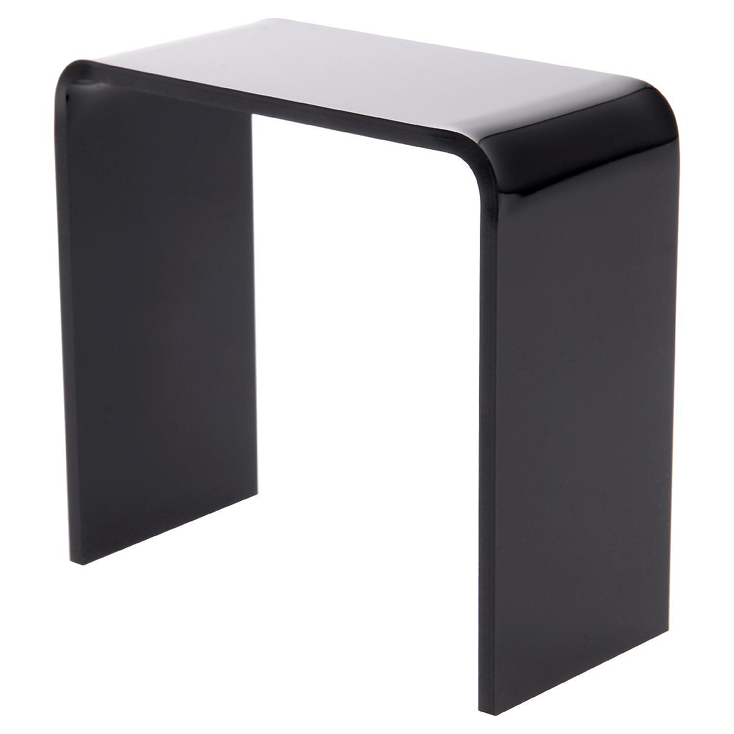 Plymor Black Acrylic Vertical Rectangular Display Riser, 3" H x 3" W x ...