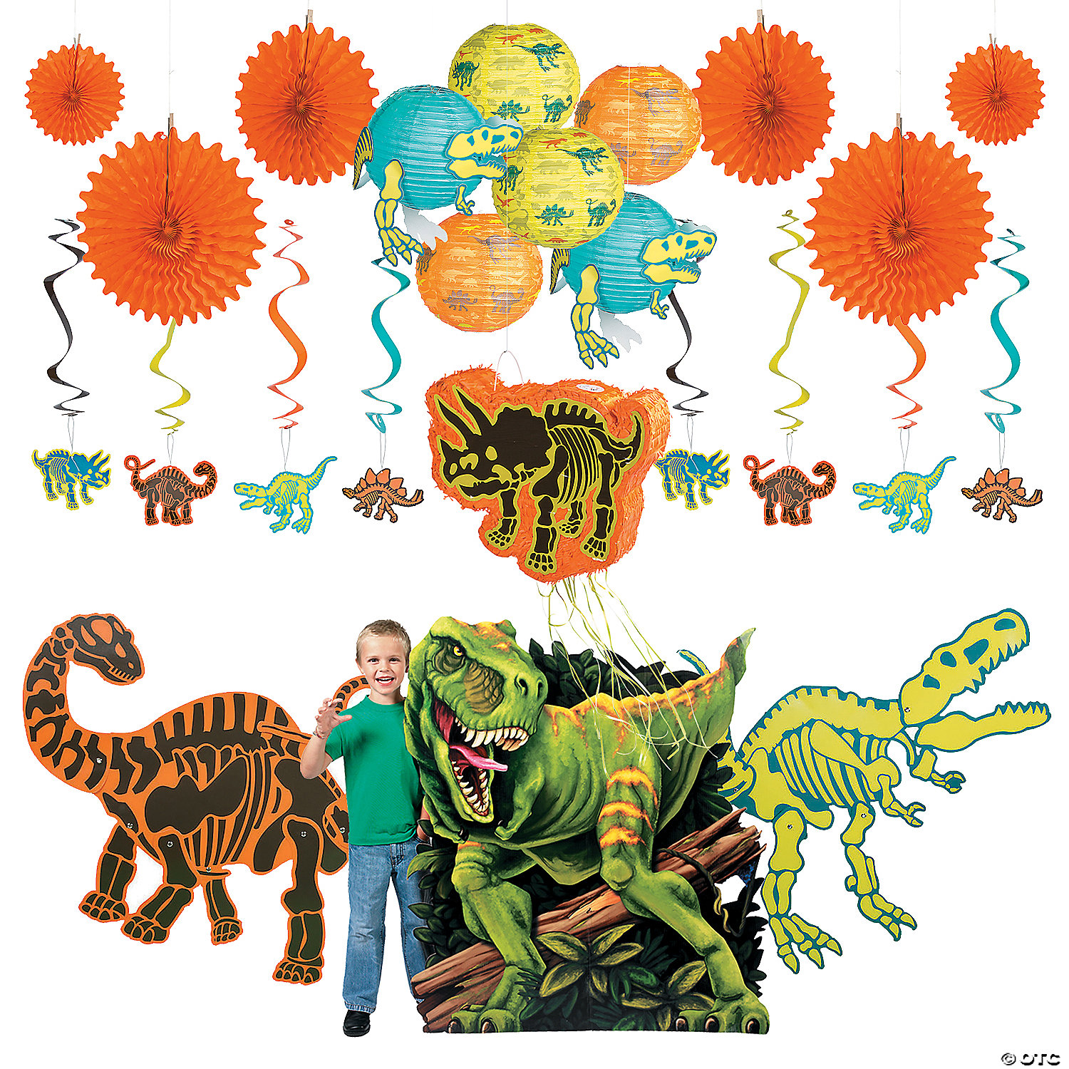 Premium Dino Dig Decor Kit - 34 Pc.