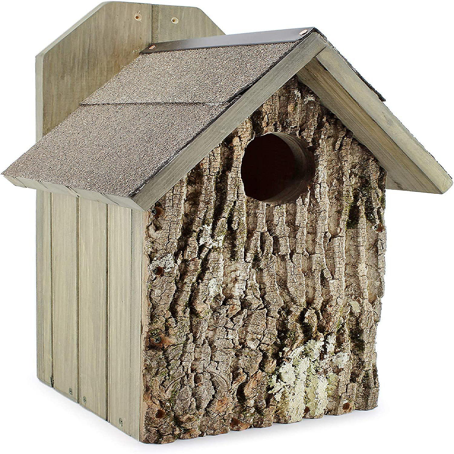 Premium Screech Owl House; Rustic Handmade Owl Nesting Box | Oriental ...