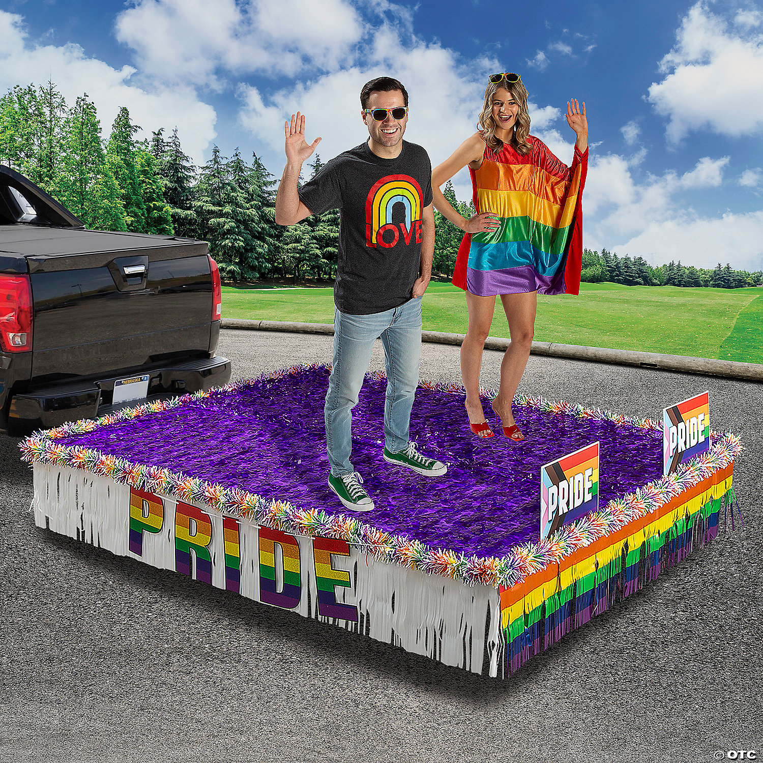 Pride Parade Float Decorating Kit - 12 Pc. | Oriental Trading