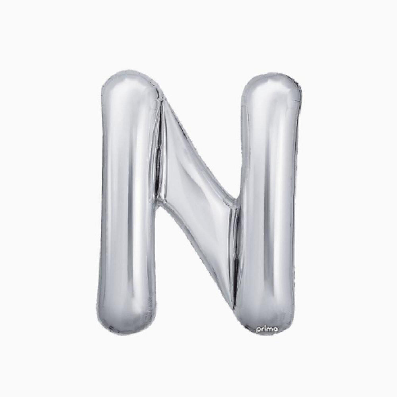 Prima - 16" - Silver - Foil Balloon Letters