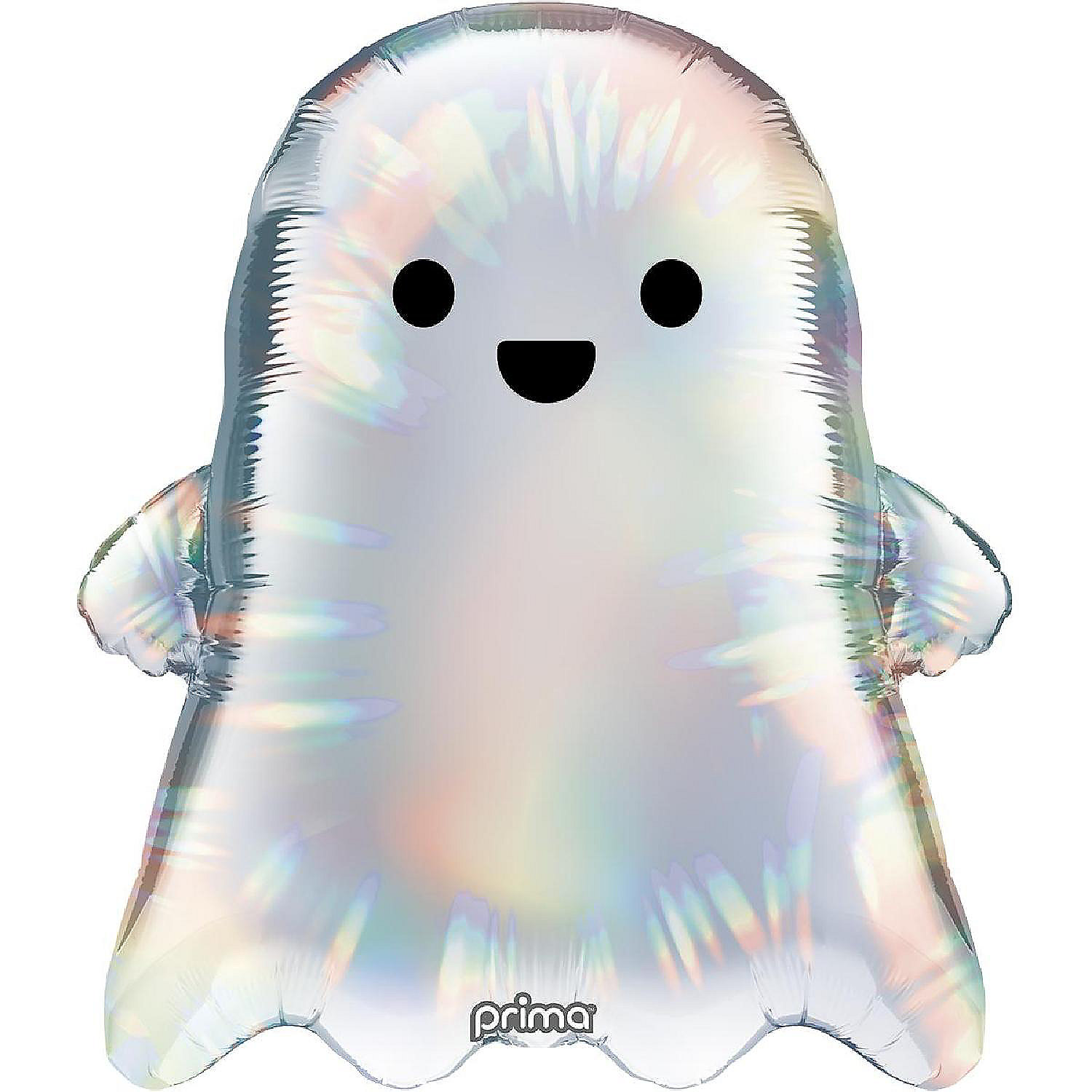 Prima - 22" - Iridescent - Holographic Ghost Balloon