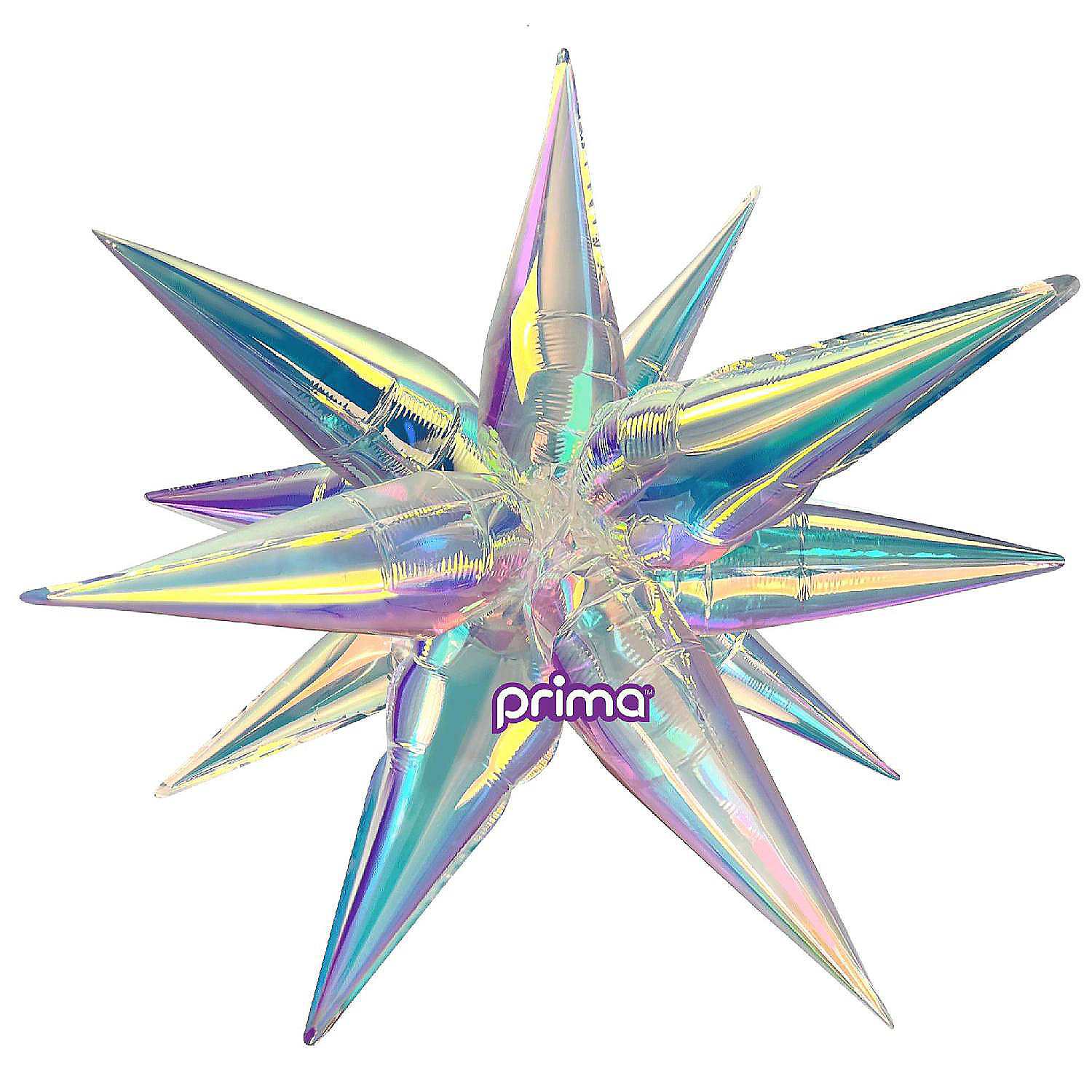 Prima - 26" - Multicolor - Starburst Balloon | Oriental Trading